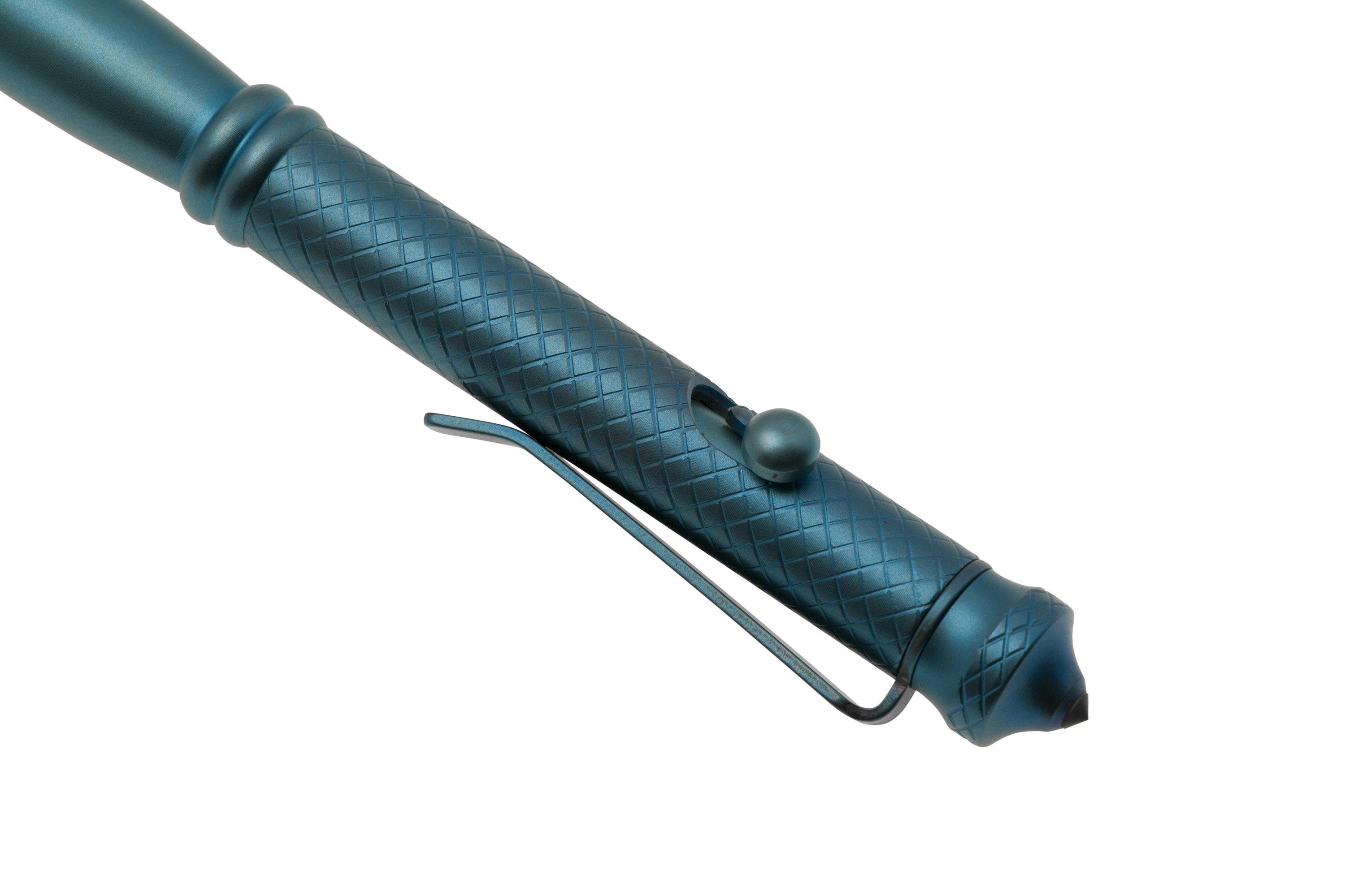 Bestechman Scribe BM17B Blue Titanium, Glass Breaker, tactical pen ...