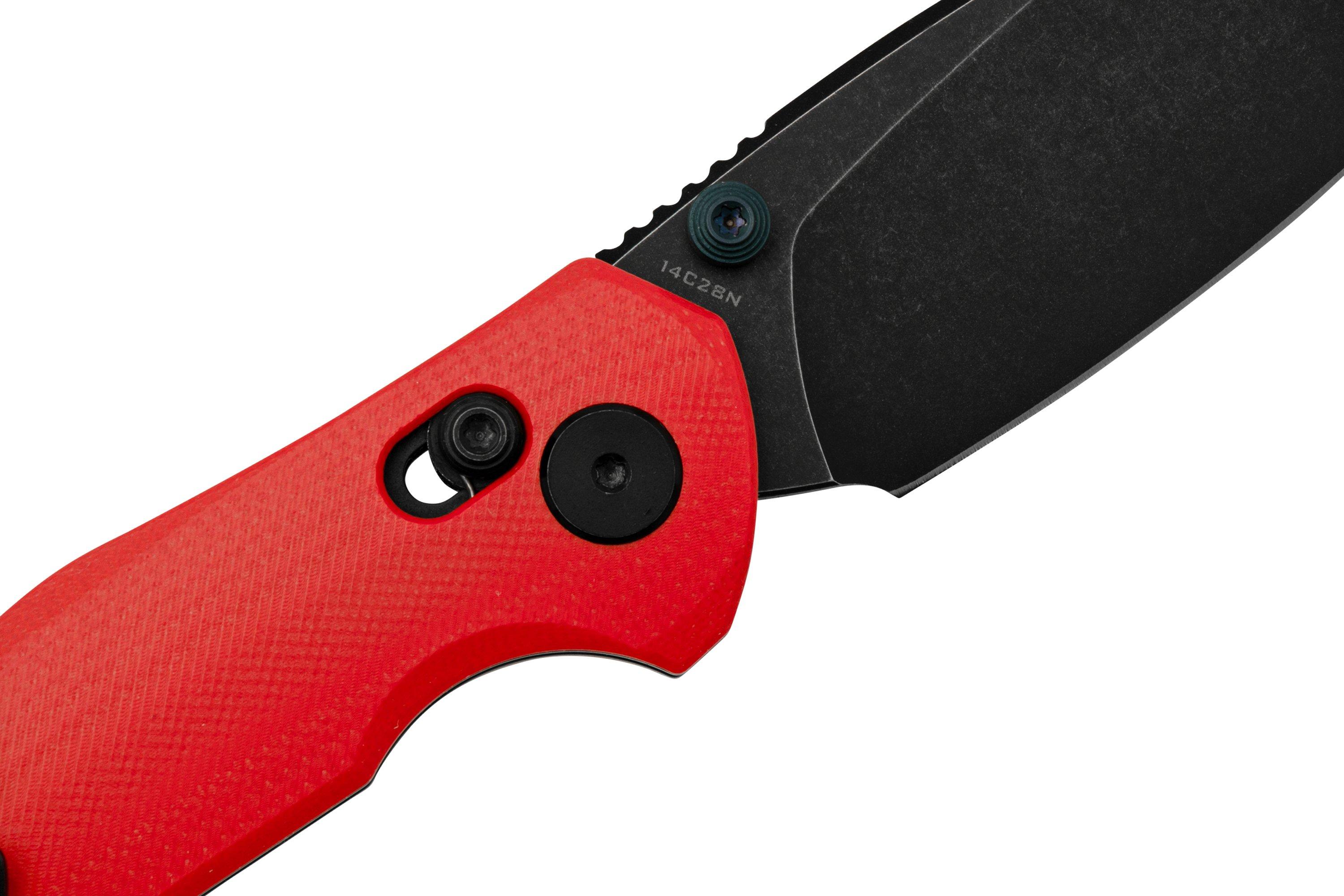 Bestechman Ronan BMK02J Red G10, Black, pocket knife | Advantageously ...