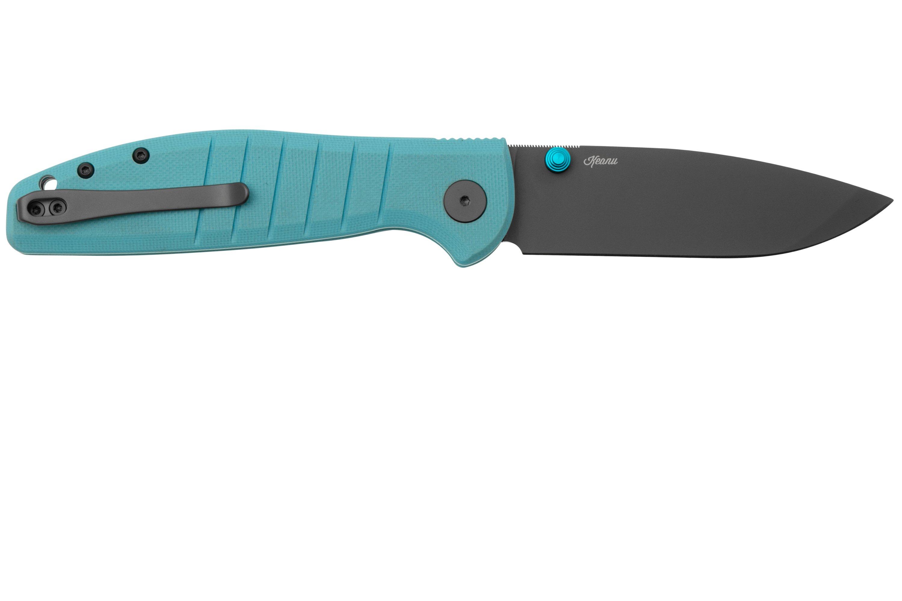 Bestechman Goodboy BMK04C Grey PVD Blue G10, pocket knife ...