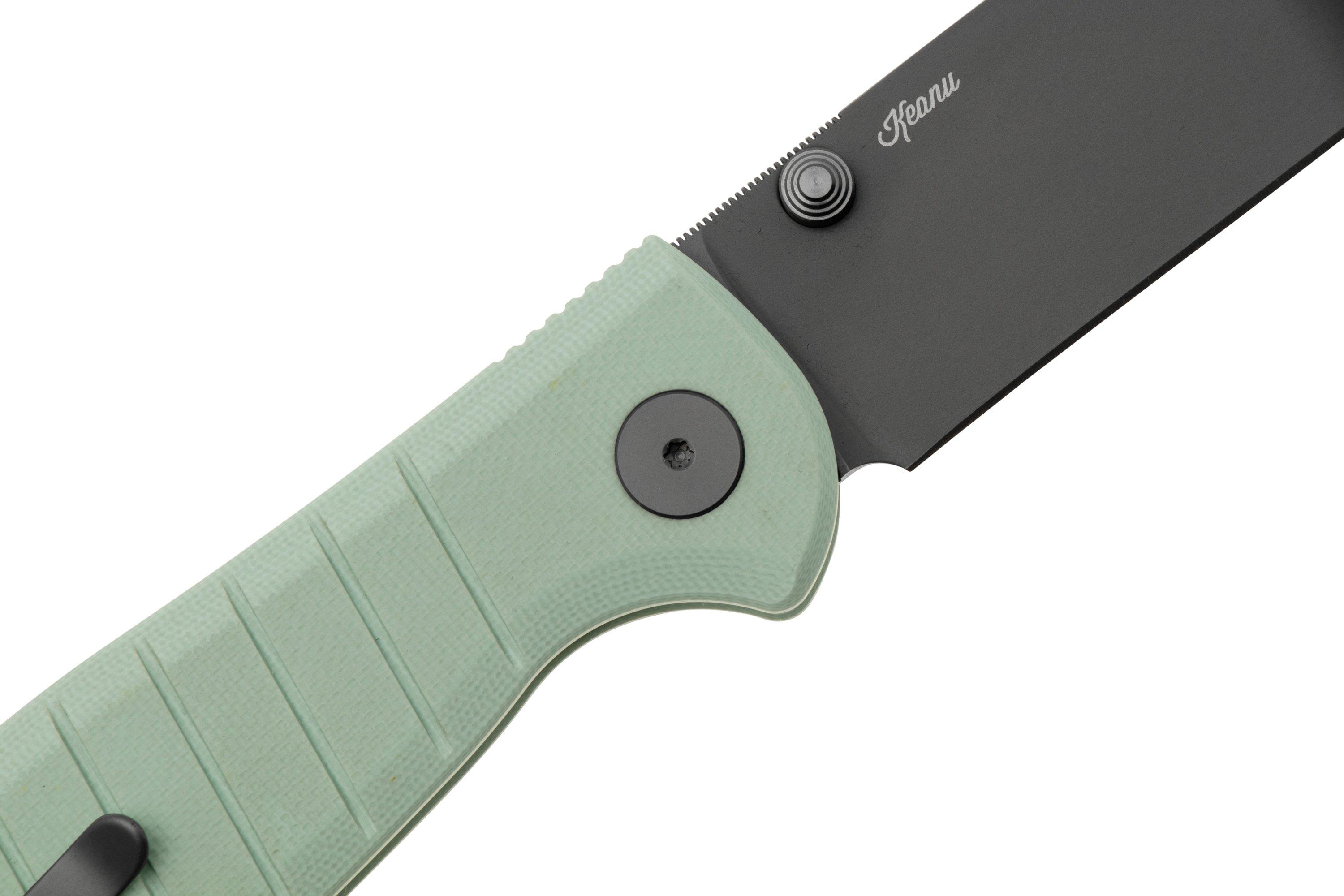 Bestechman Goodboy BMK04D Grey PVD Ice Cream Blue G10, pocket knife ...