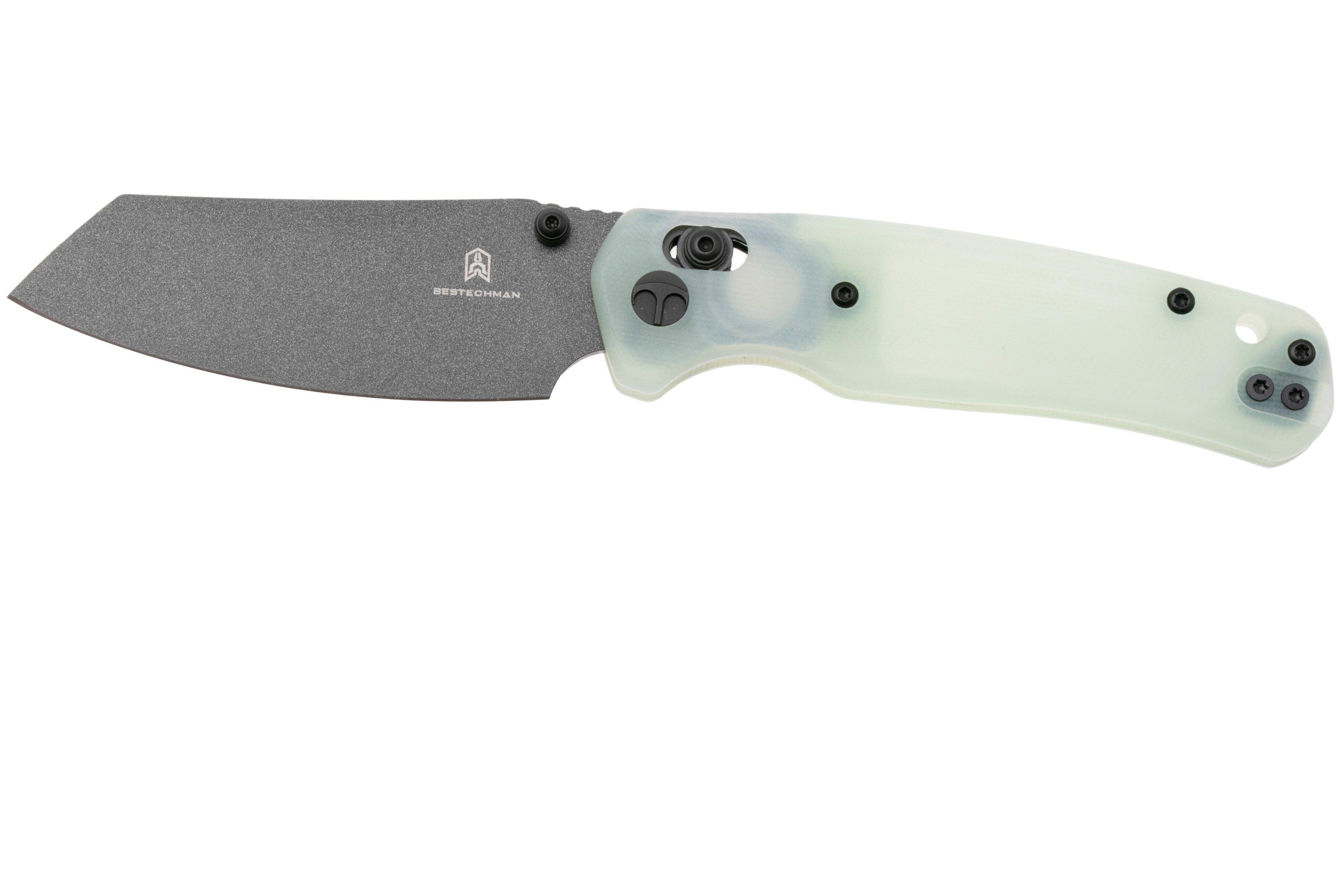 Bestechman Cicada's Wing BMK06A Coated 10Cr15MoV, Natural G10, coltello ...