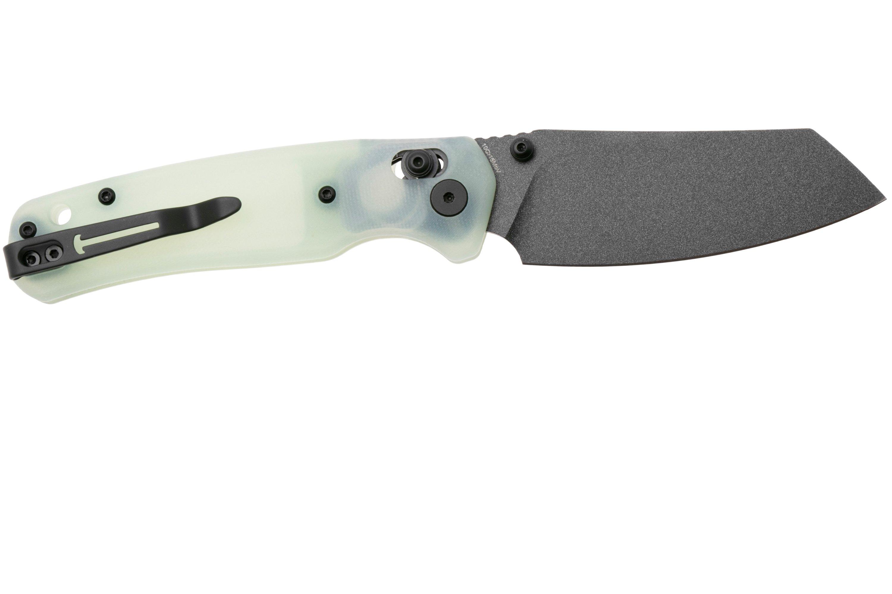 Bestechman Cicada's Wing BMK06A Coated 10Cr15MoV, Natural G10, pocket ...