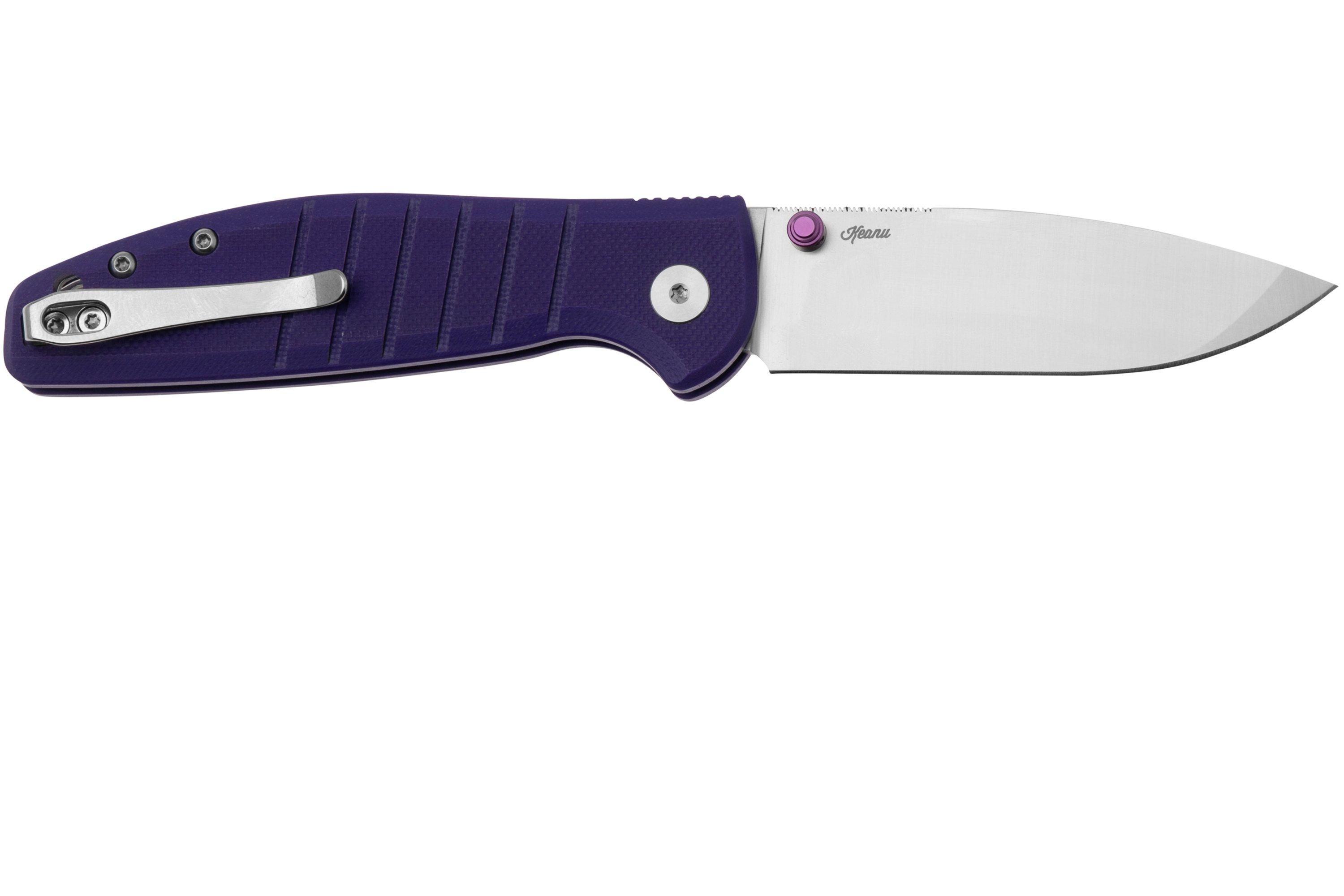 Bestechman Goodboy Jr BMK10C D2, Purple G10 zakmes, Keanu design ...