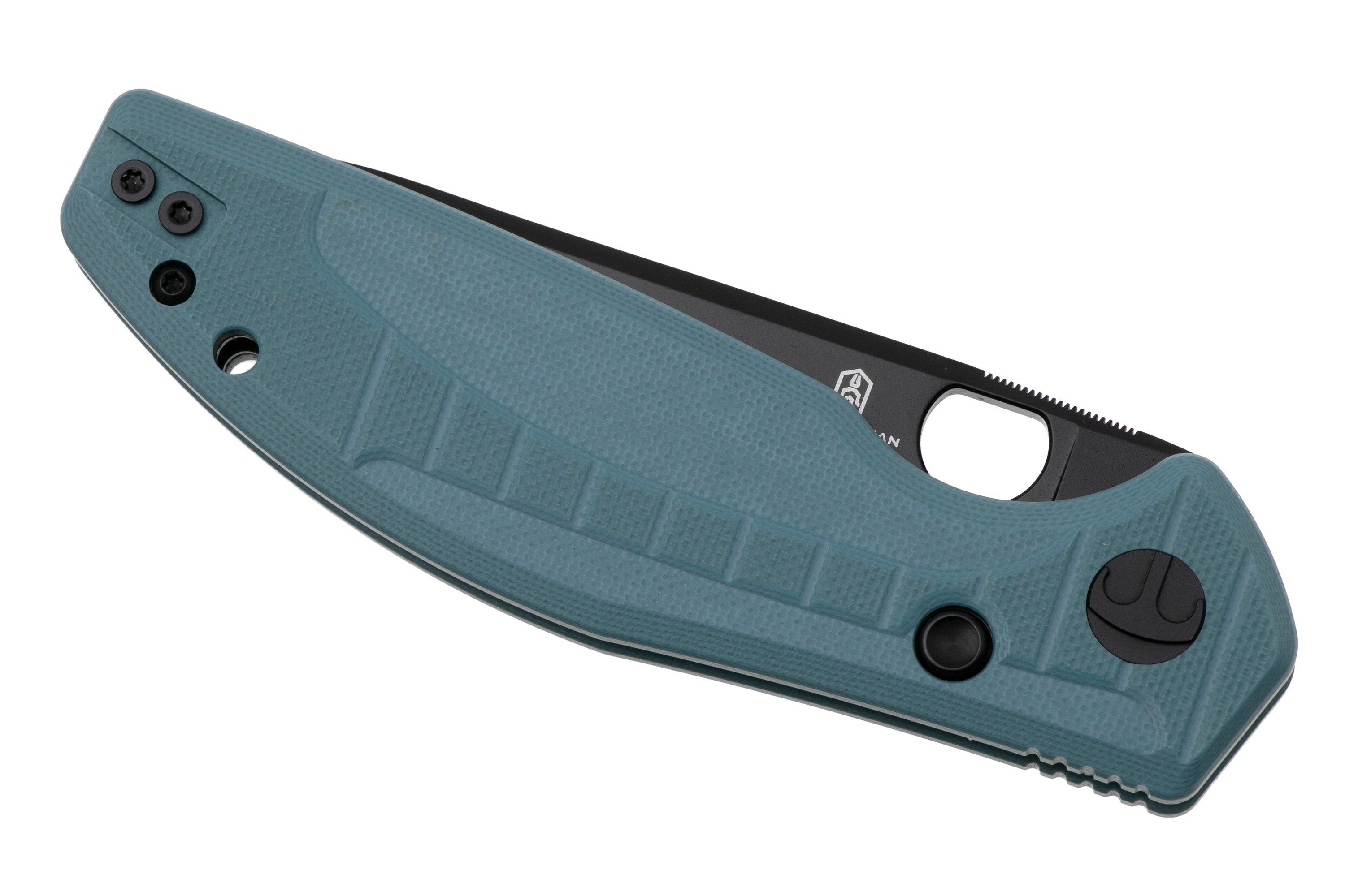 Bestechman Angry Owl BMK12C-2 PVD D2, Blue G10, zakmes | Voordelig ...