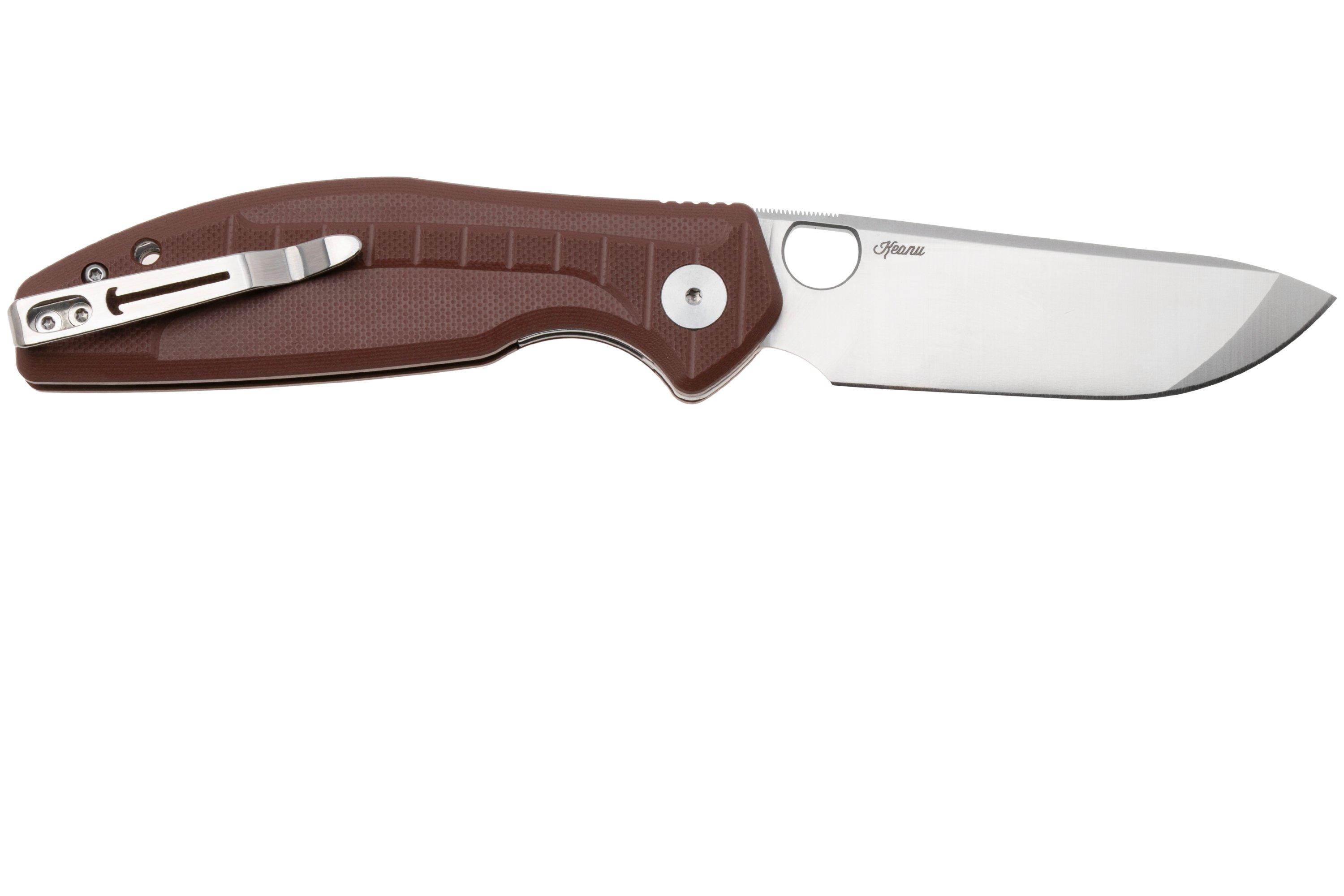 Bestechman Angry Owl BMK12D-1 Satin D2, Brown G10, zakmes | Voordelig ...