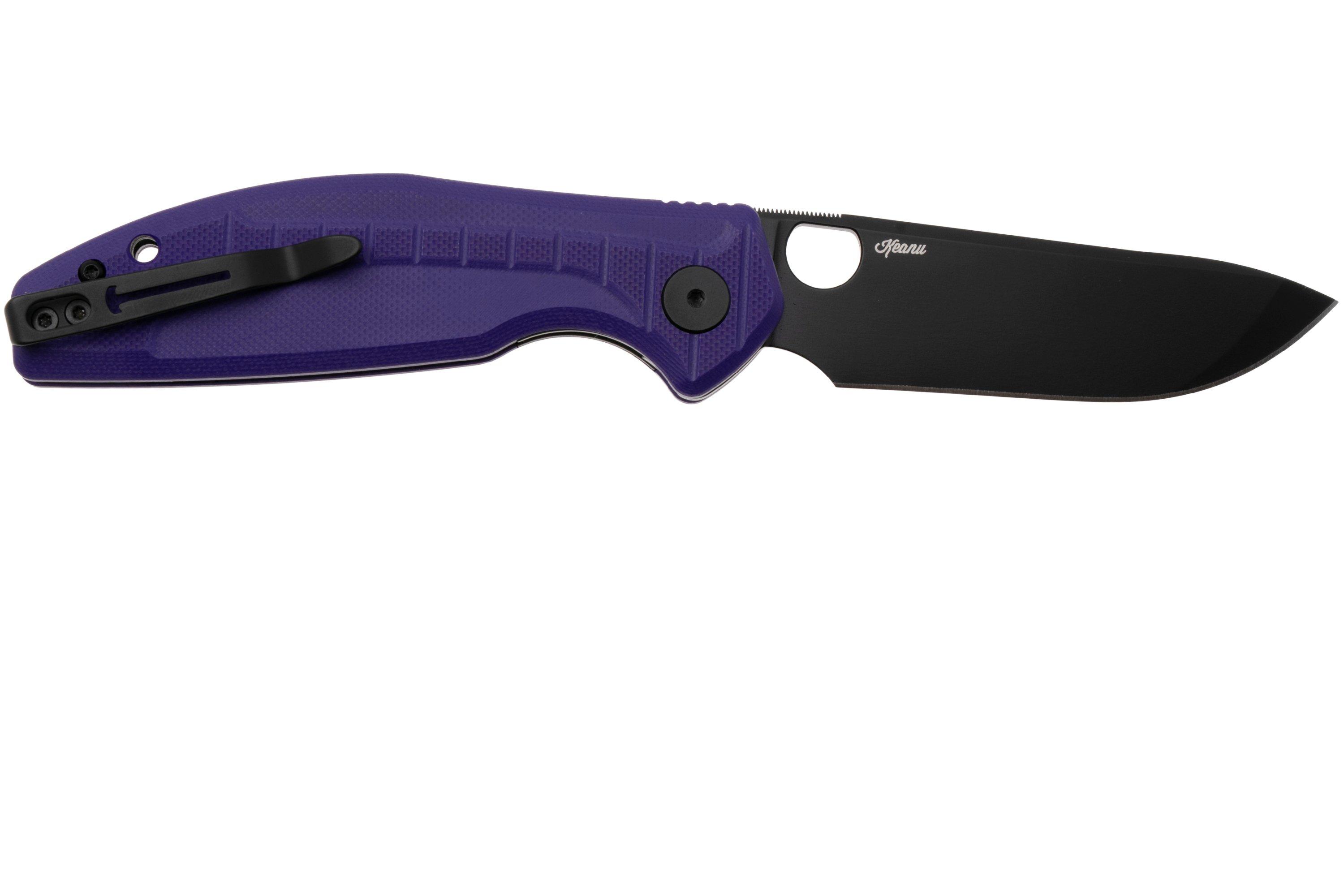 Bestechman Angry Owl BMK12E-2 PVD D2, Purple G10, zakmes | Voordelig ...