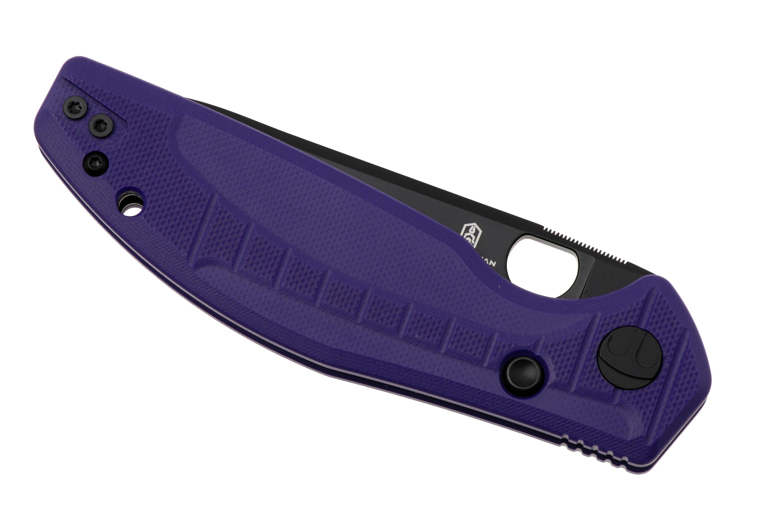 Bestechman Angry Owl BMK12E-2 PVD D2, Purple G10, zakmes | Voordelig ...