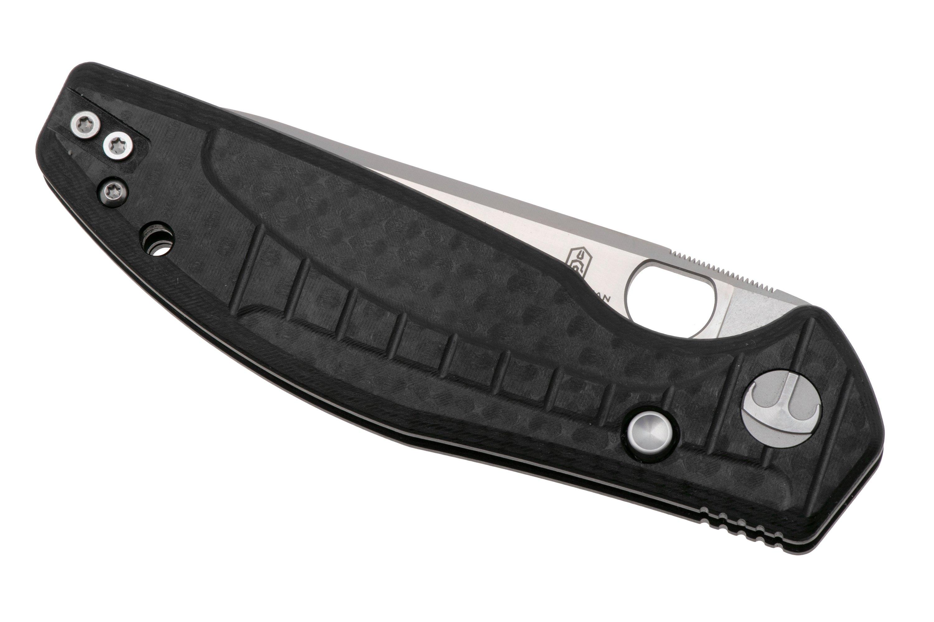 Bestechman Angry Owl BMK12F-1 Satin D2, Carbonfiber, Taschenmesser ...