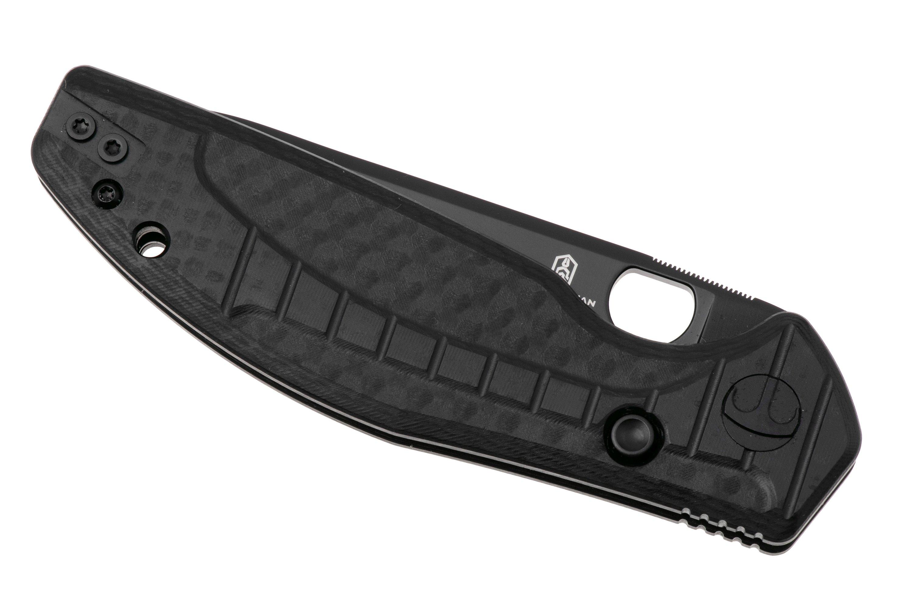 Bestechman Angry Owl BMK12F-2 PVD D2, Carbonfiber, pocket knife ...