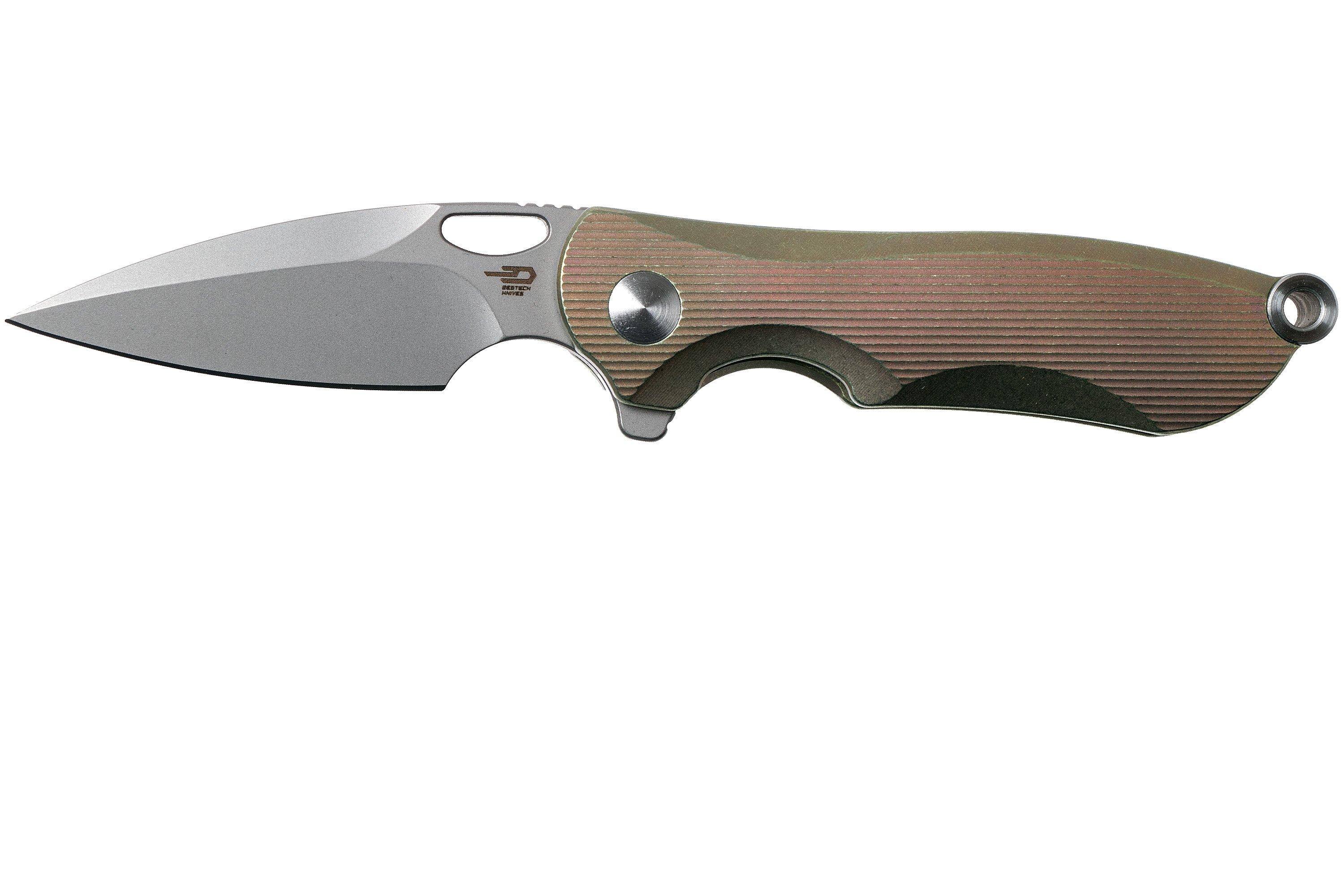 Bestech Parrot BT1807B Old Pink pocket knife | Advantageously shopping ...