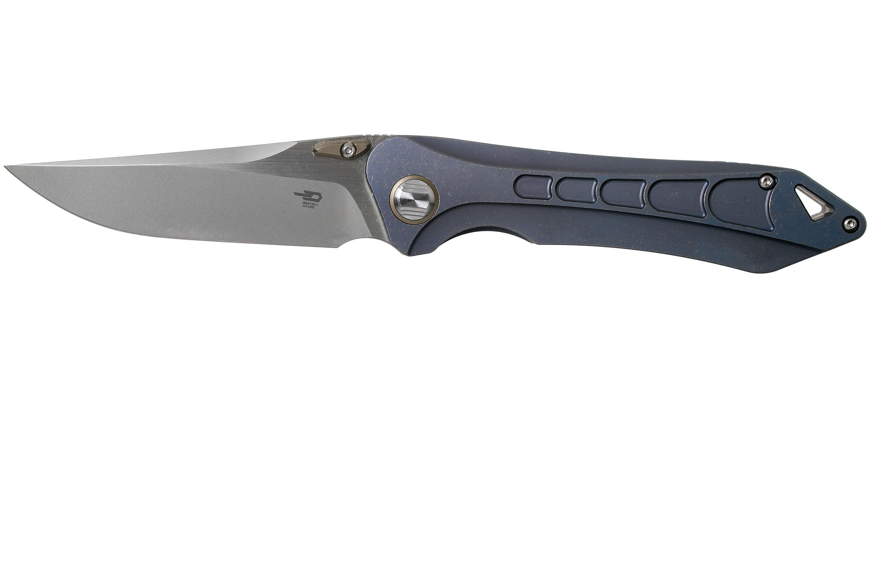 Bestech Supersonic BT1908B Satin – Blue pocket knife | Advantageously ...