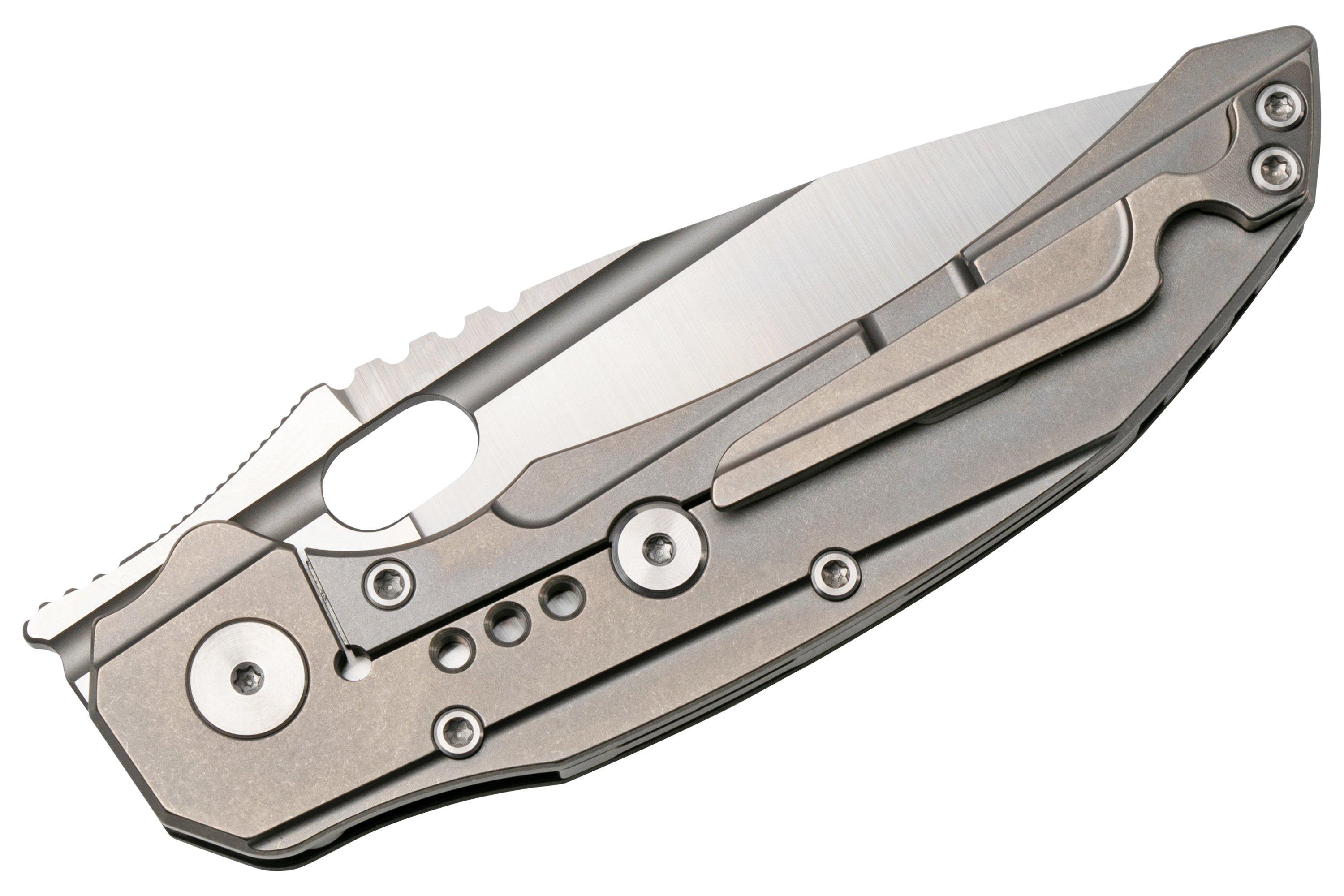 Bestech Exploit BT2005E Satin, Titanium & Carbon fibre, pocket knife ...