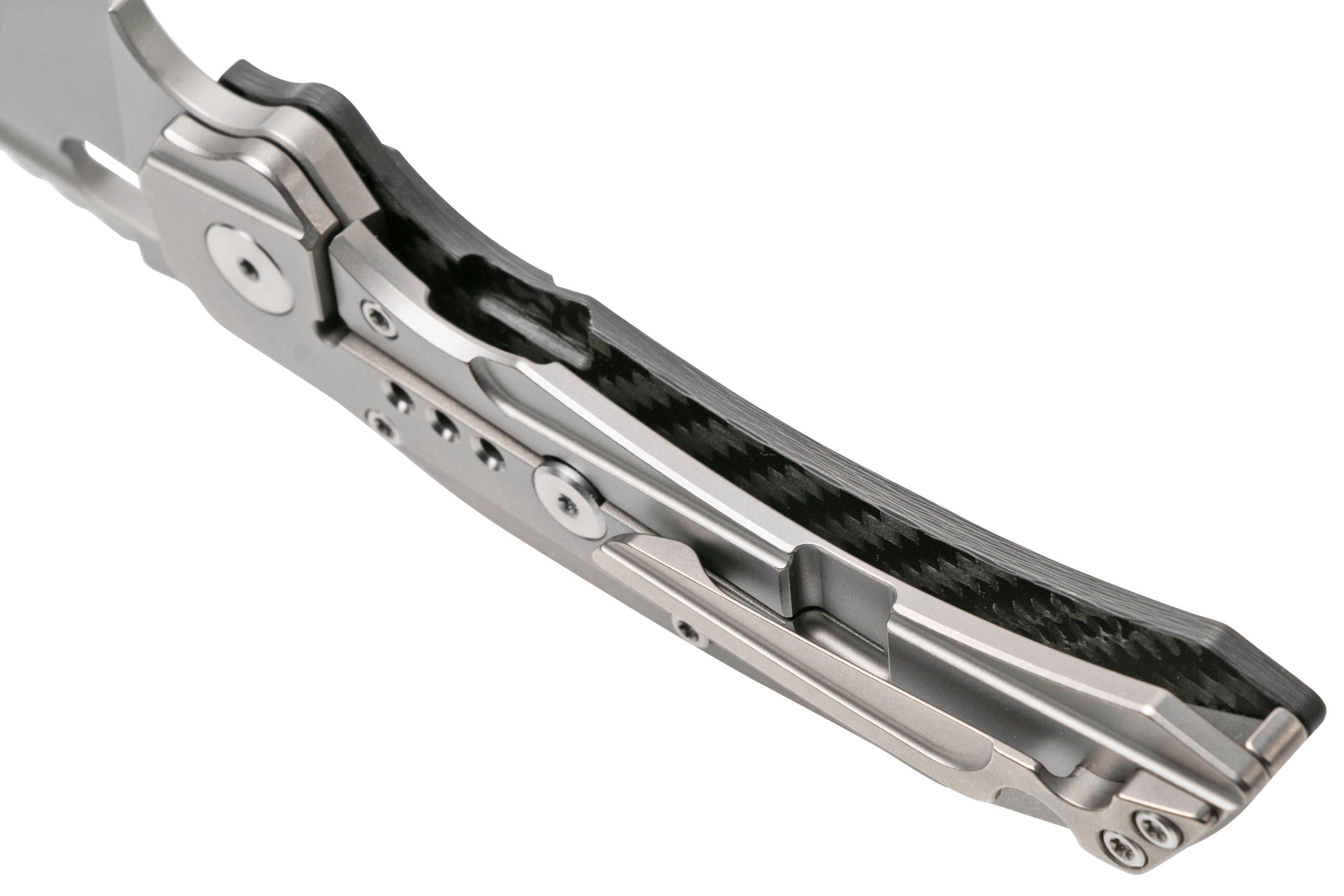 Bestech Exploit BT2005F Stonewashed, Titanium & Carbon fibre, pocket ...