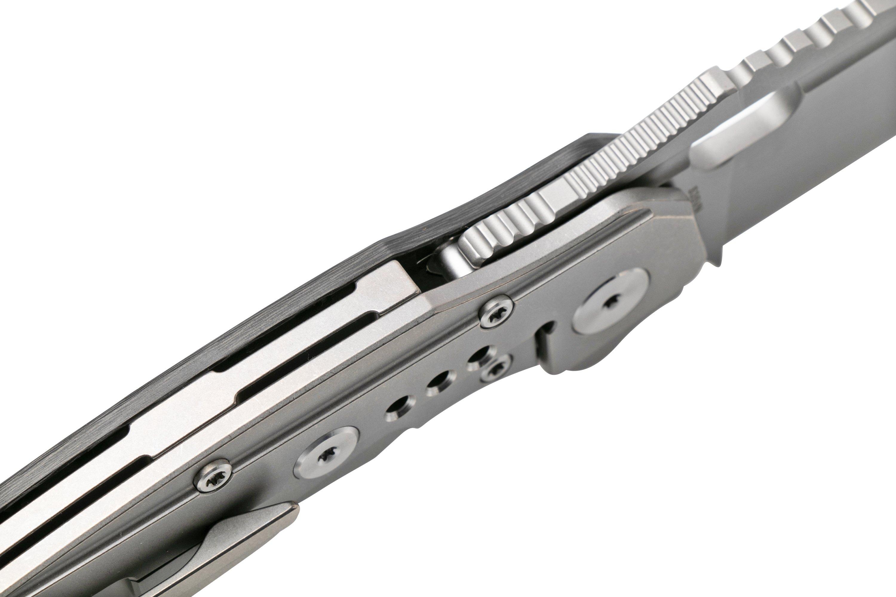 Bestech Exploit BT2005F Stonewashed, Titanium & Carbon fibre, pocket ...