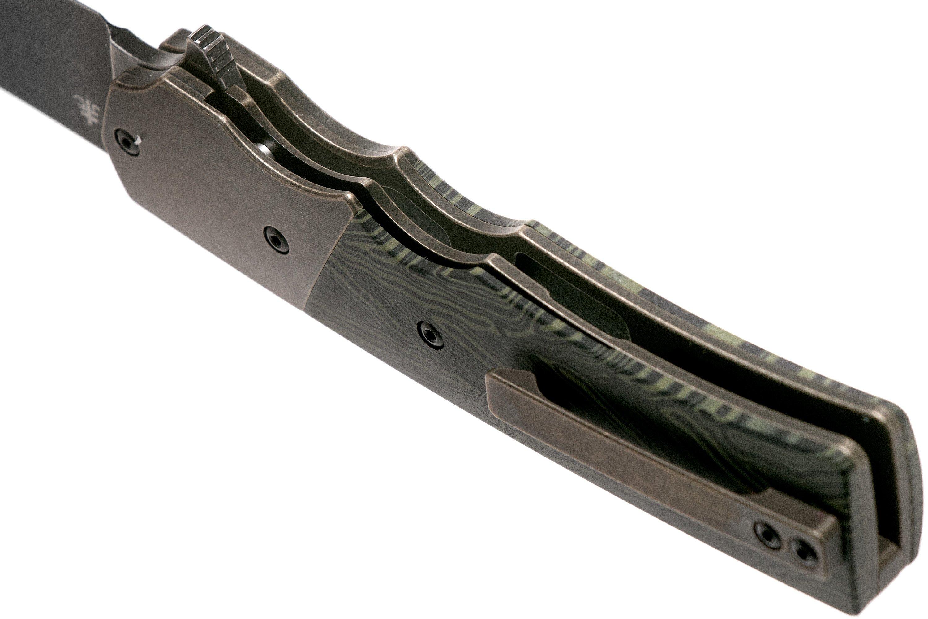 Bestech Spanish Tip Razor BT2101E Black Green G10 zakmes, Jason Clark ...