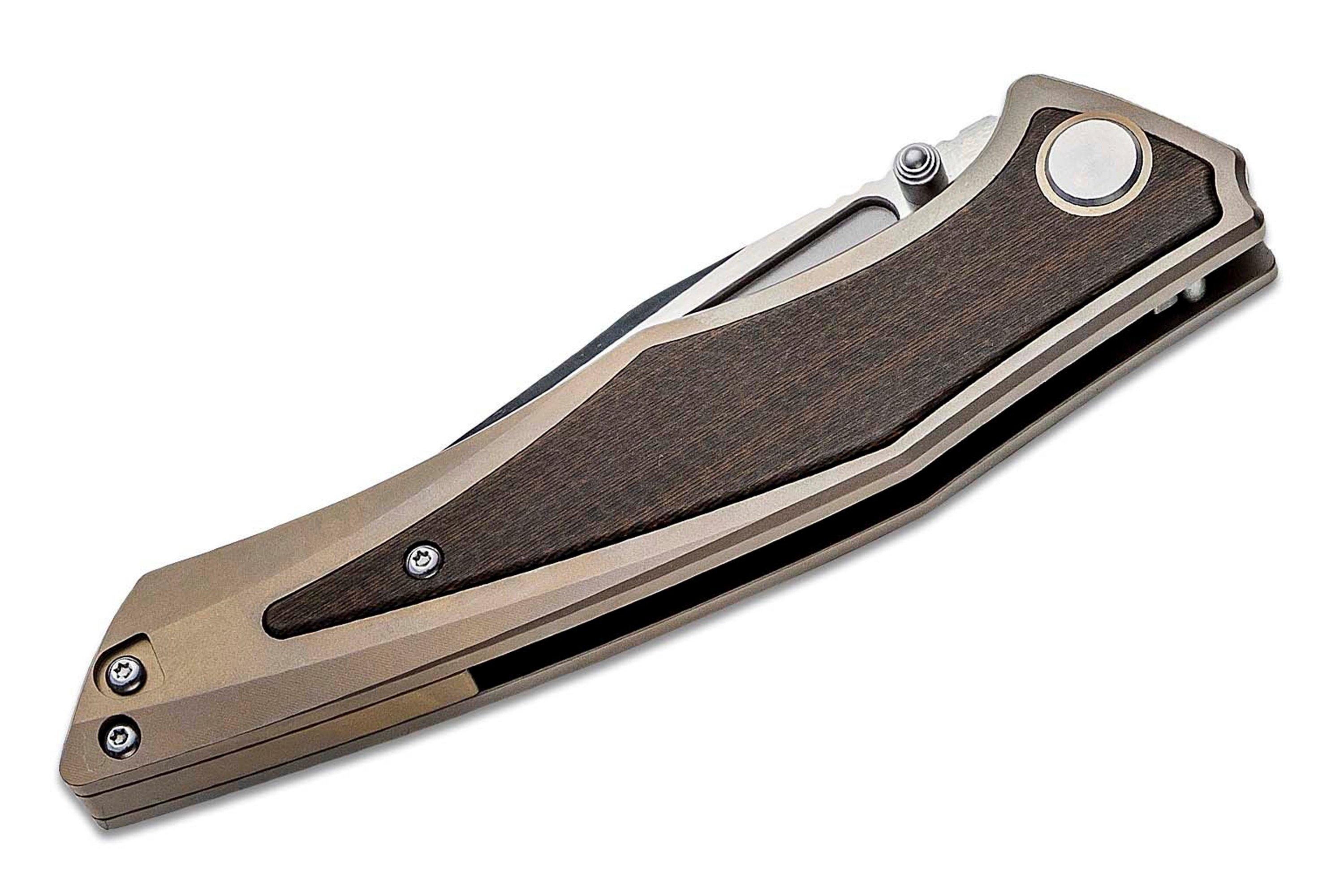 Bestech Togatta BT2102C Black Orange Carbon fibre coltello da tasca ...