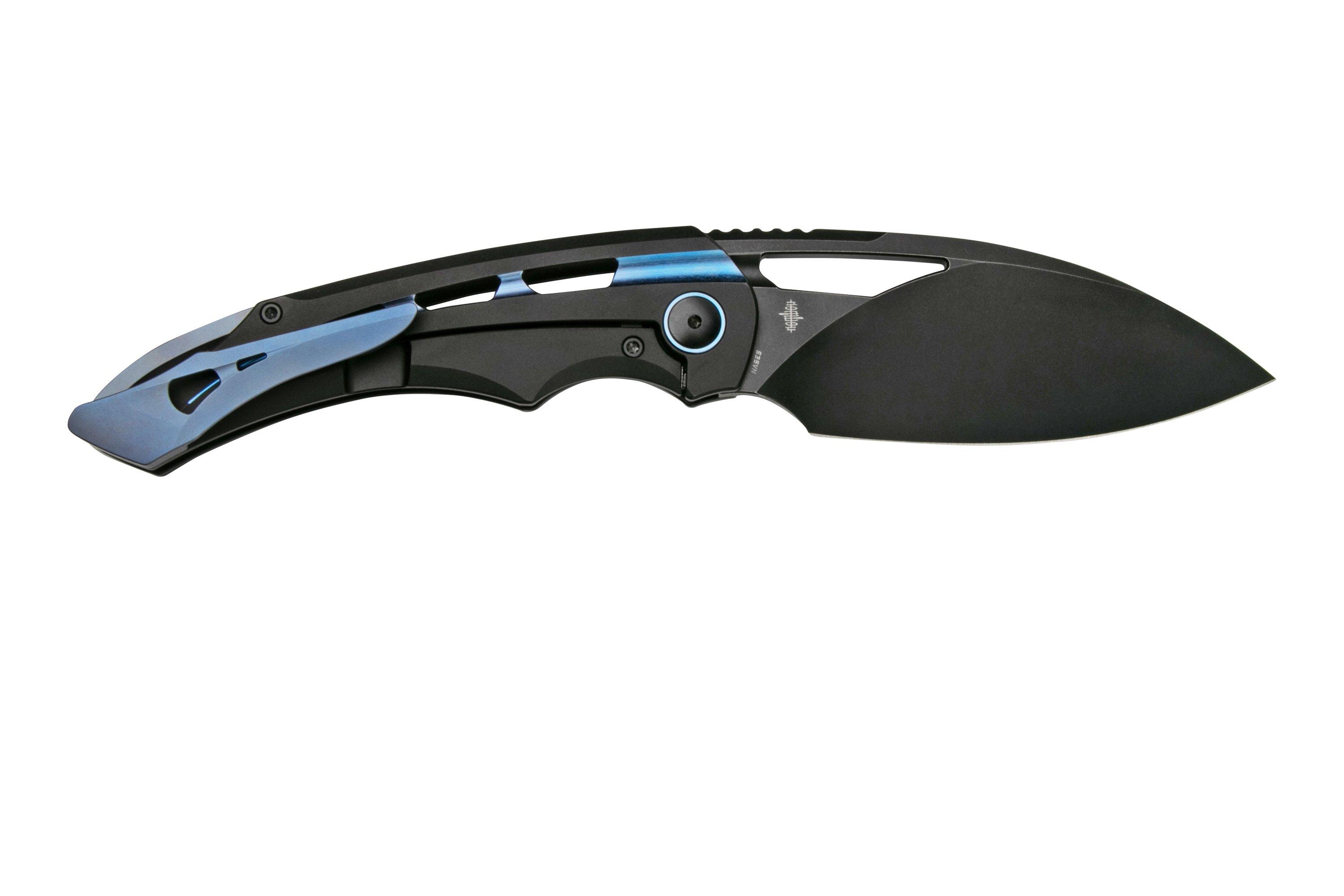 Bestech Fairchild BT2202C Stonewashed, Black & Blue Titanium pocket ...