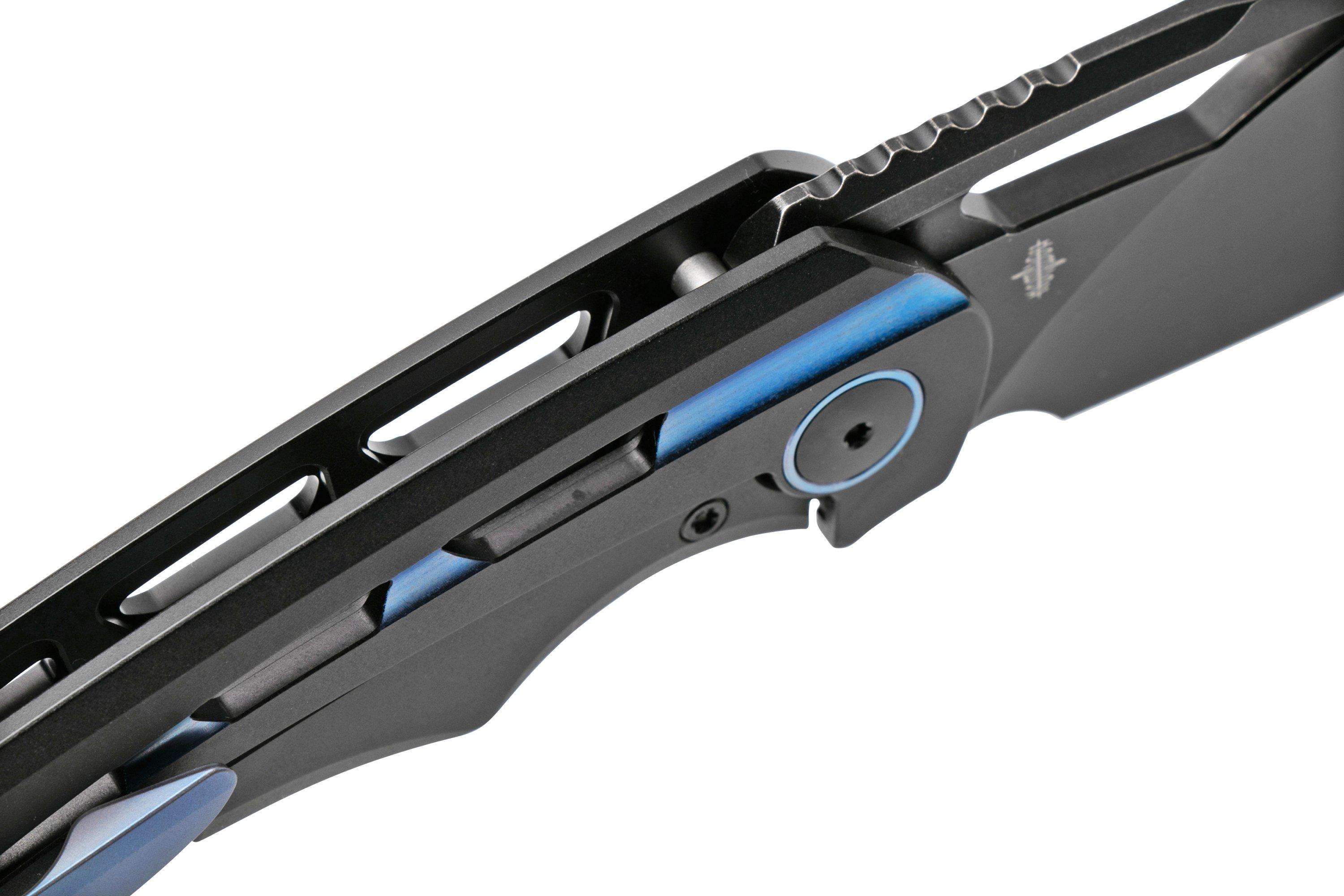 Bestech Fairchild BT2202C Stonewashed, Black & Blue Titanium pocket ...