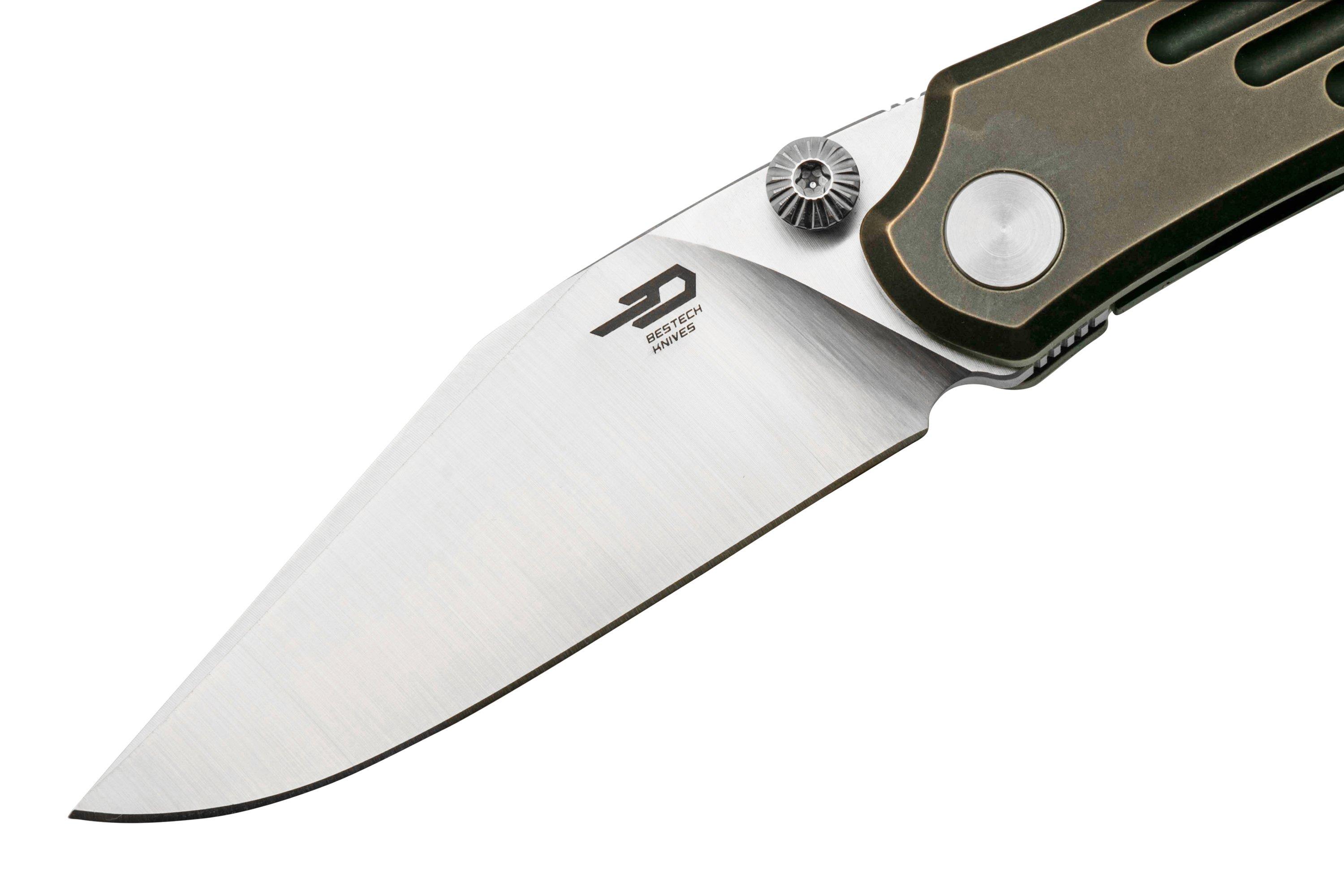 Bestech Icarus BT2302A Satin M390, Black Bronze Stonewash Titanium ...