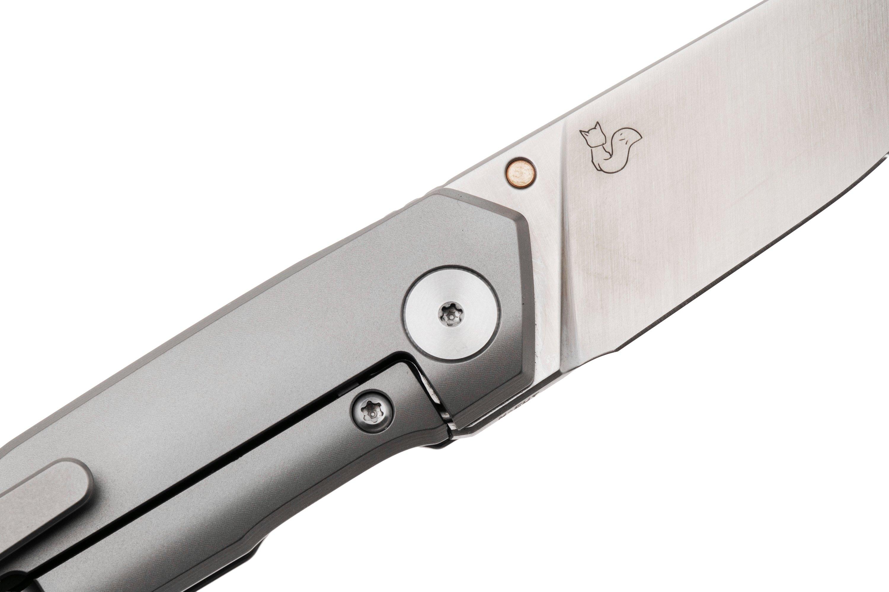 Bestech VK-KUZE BT2504A Satin MagnaCut, Bead Blasted Titanium, navaja ...