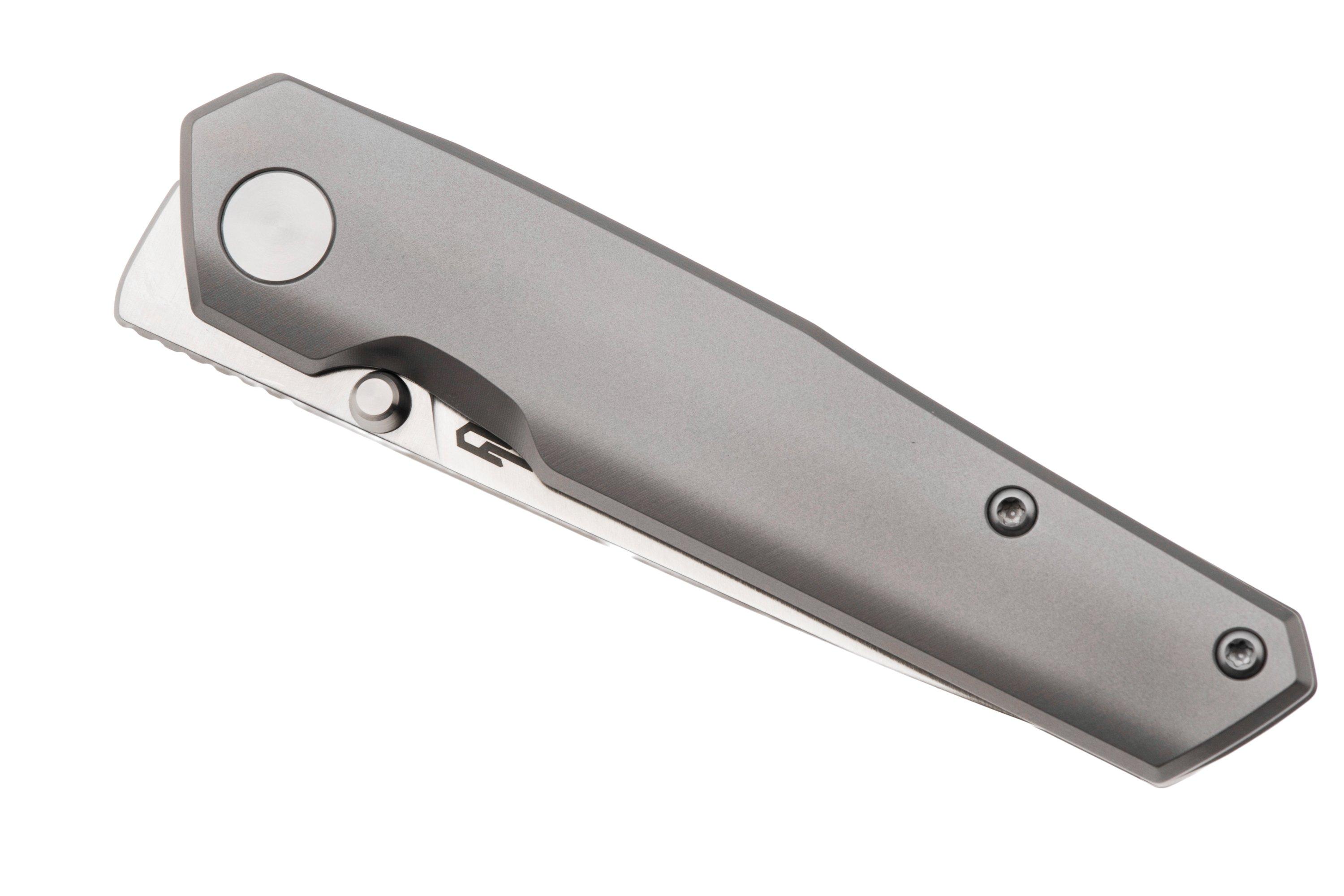 Bestech VK-KUZE BT2504A Satin MagnaCut, Bead Blasted Titanium, pocket ...