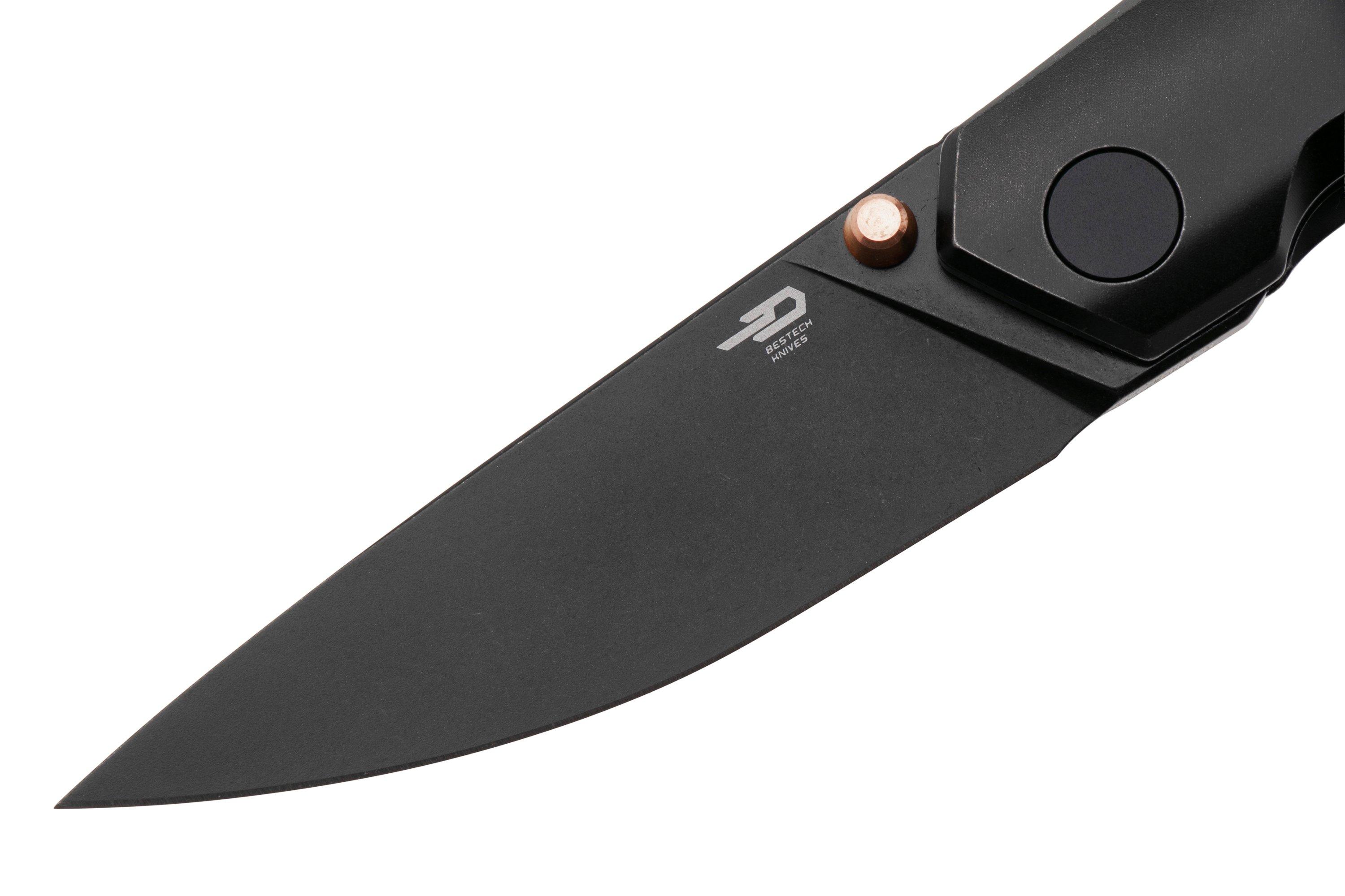 Bestech VK-KUZE BT2504C Blackwashed MagnaCut, Blackwashed Titanium ...