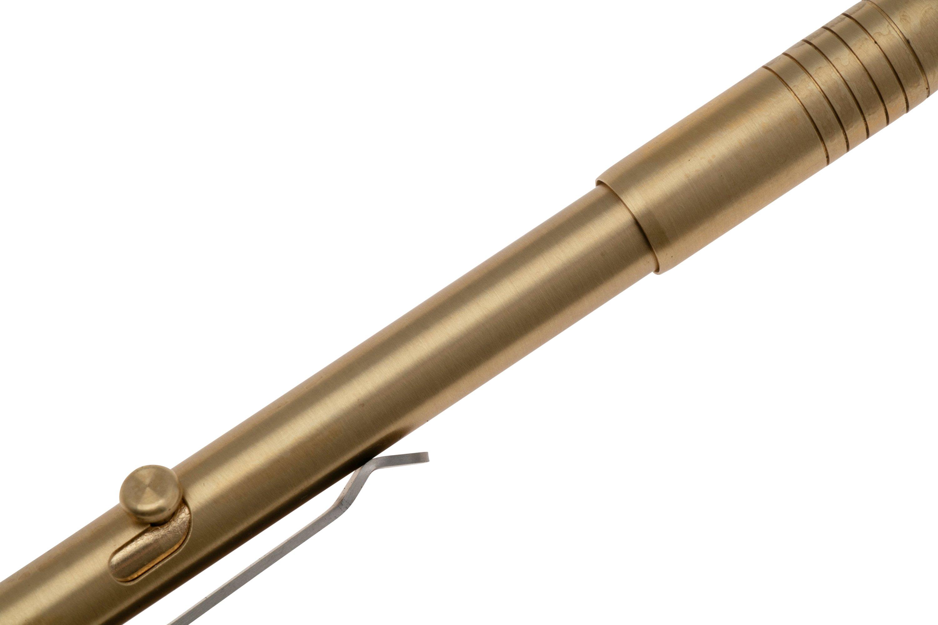 Big Idea Design Bolt Action Pen BA-BS Brass, auto-adjusting everyday ...
