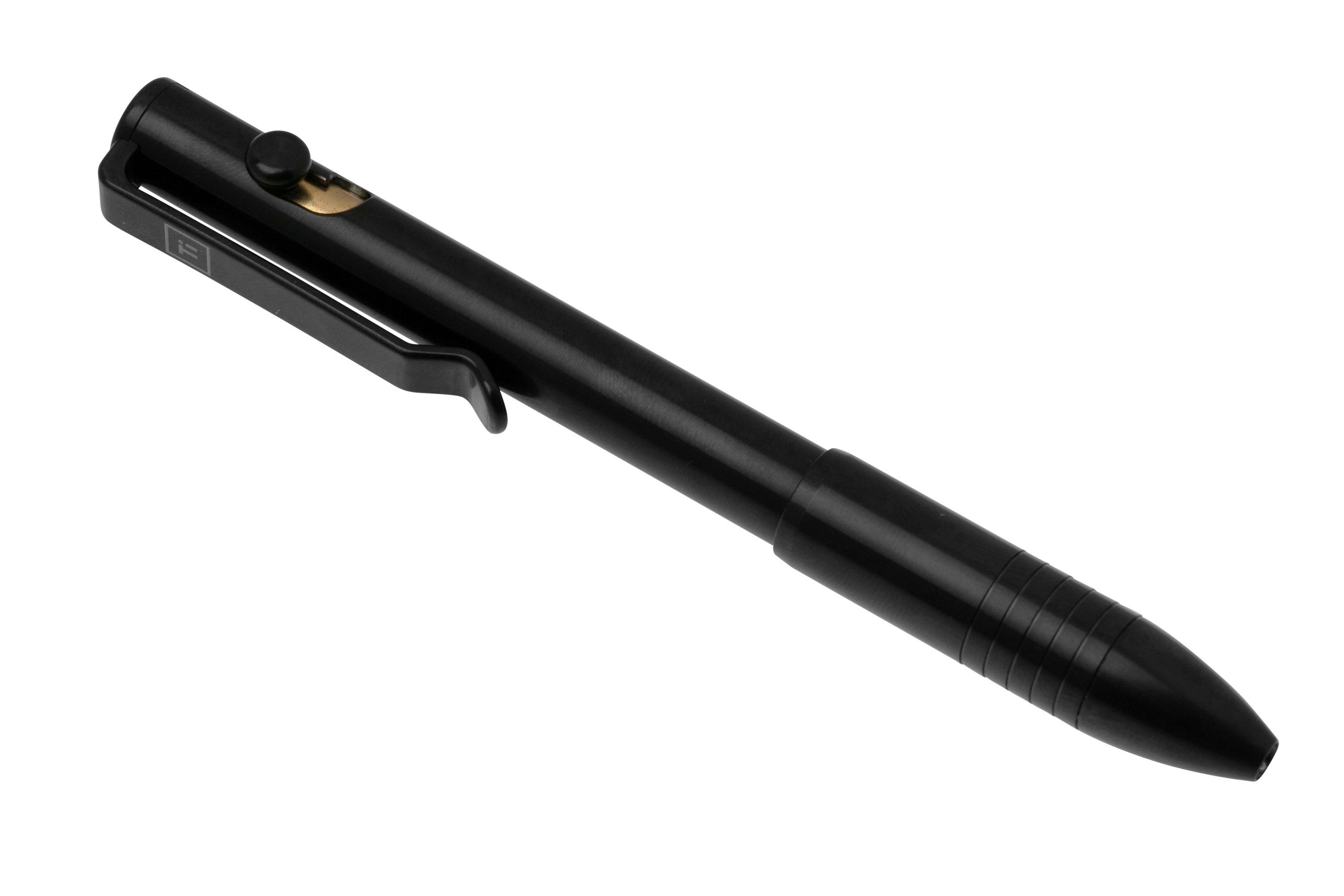 Big Idea Design Bolt Action Pen BA-DLC Black DLC Titanium, auto ...