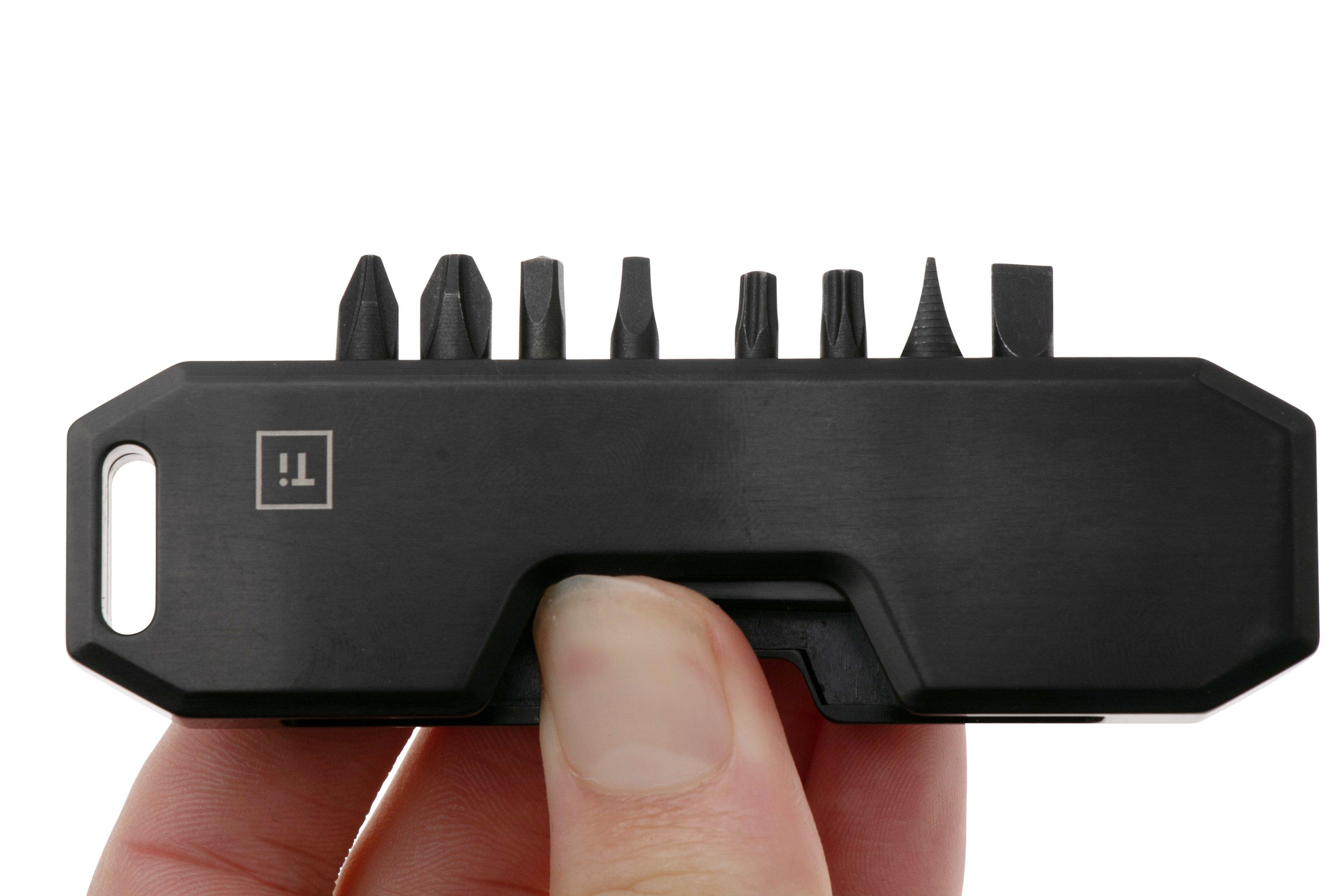 Big Idea Design Bit Bar BB-DLC Black DLC Titanium, bit-driver with bits ...