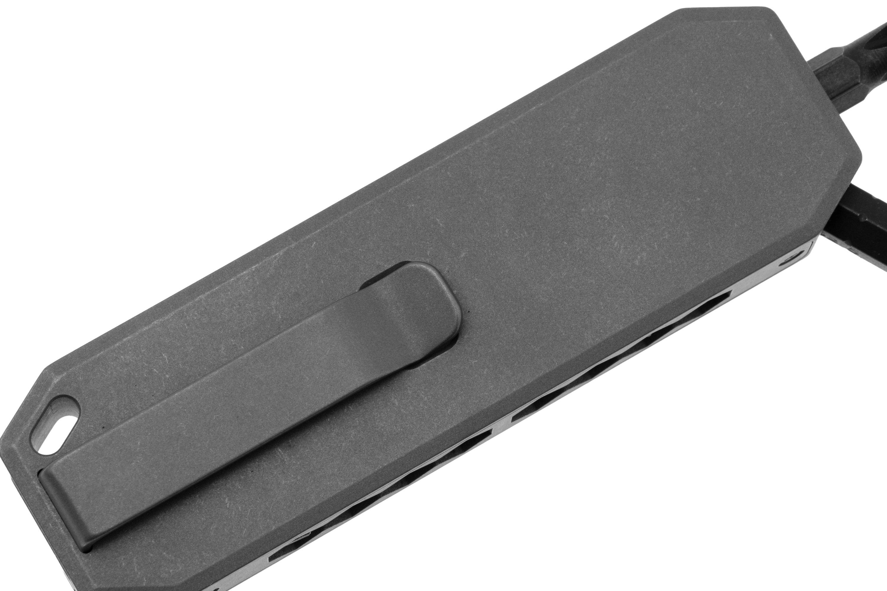 Big Idea Design Bit Bar II BB-II-SW Stonewashed Titanium, bit-driver ...