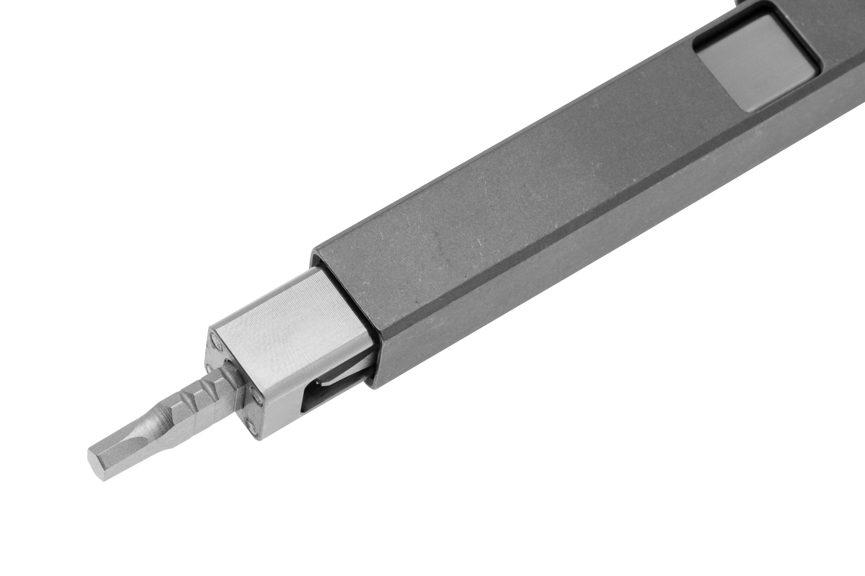 Big Idea Design Bit Bar Inline Max BB-IL-MAX Titanium, bit-driver with ...