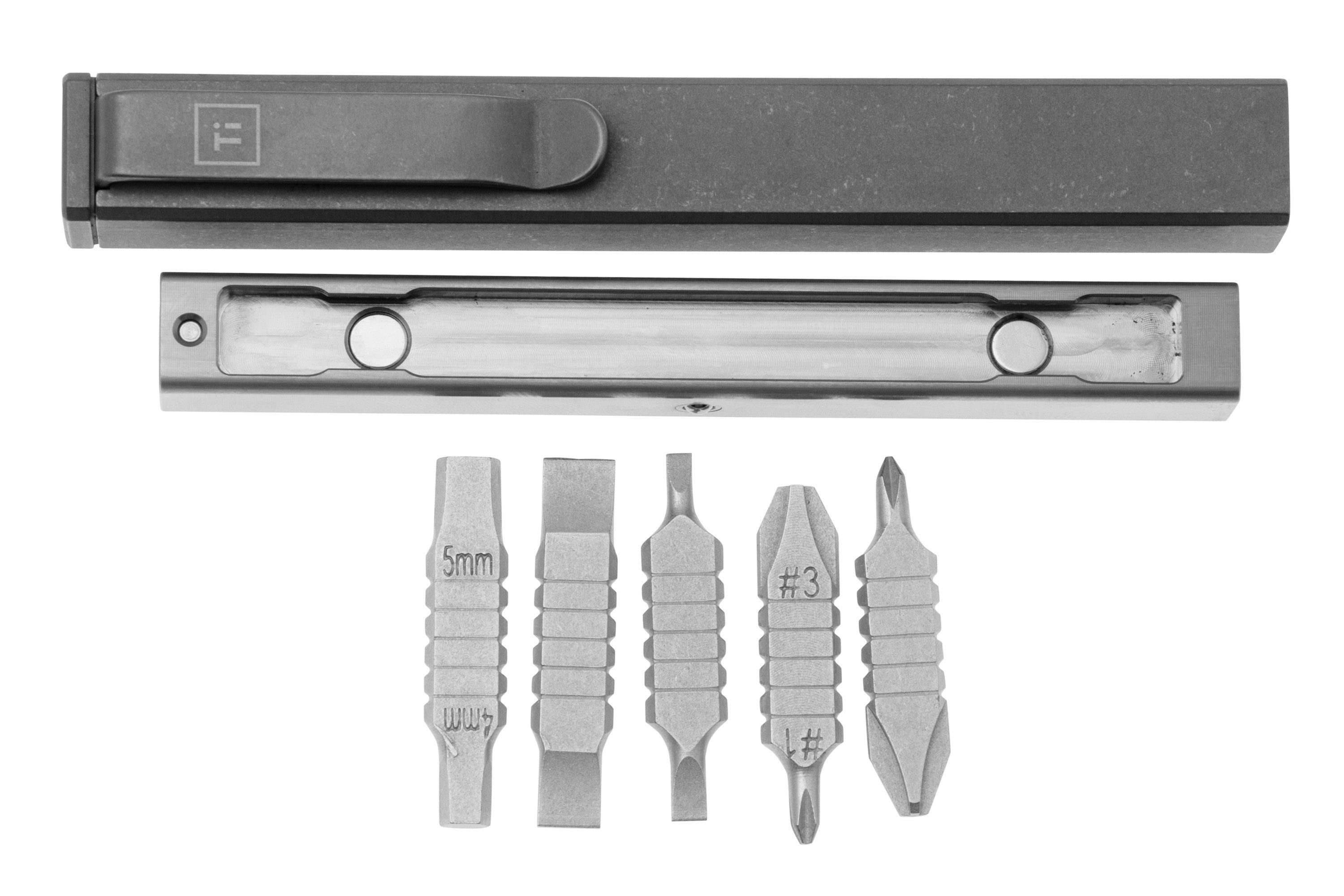 Big Idea Design Bit Bar Inline Max BB-IL-MAX Titanium, bit-driver met ...