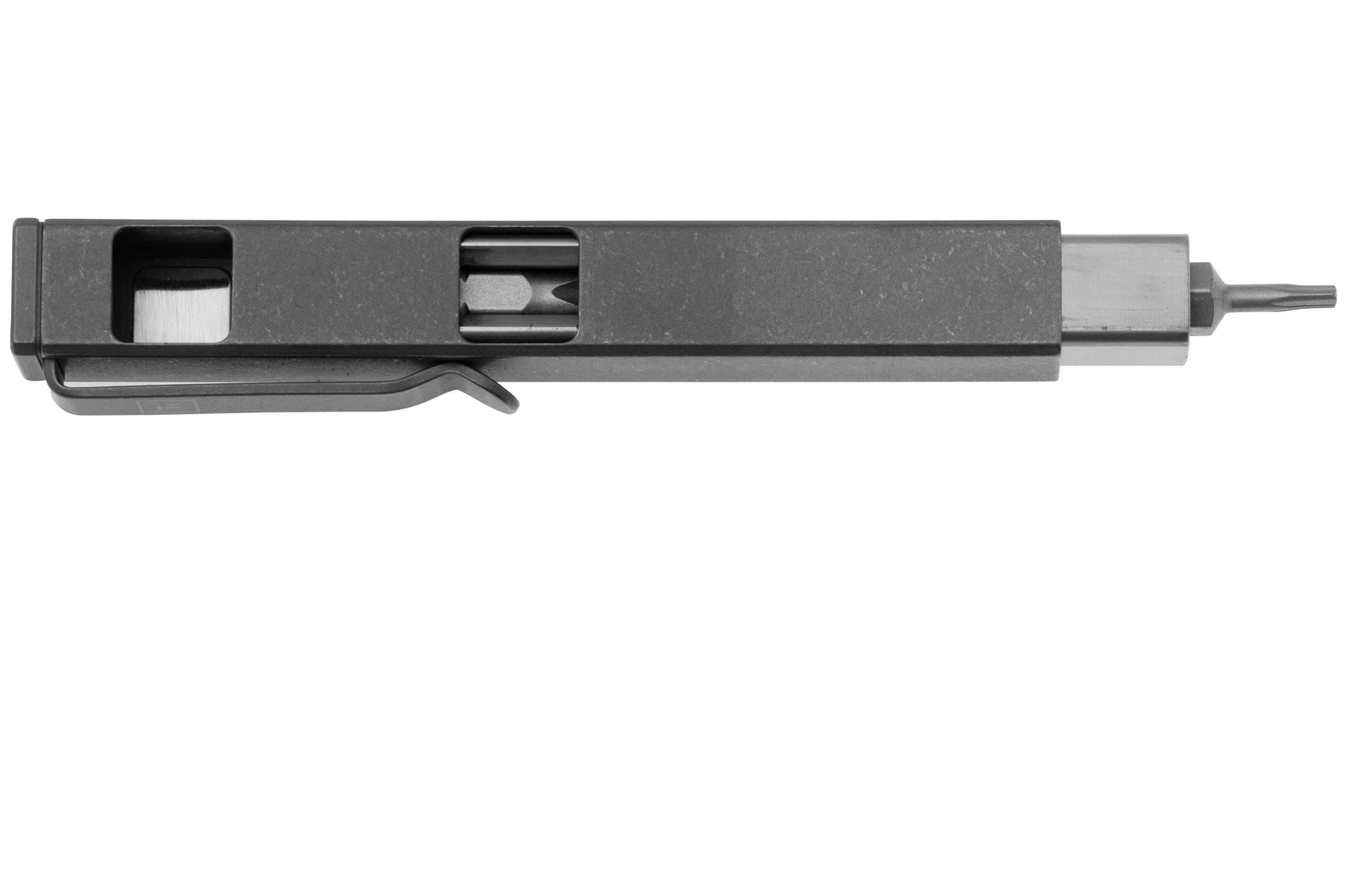 Big Idea Design Bit Bar Inline BB-IL Titanium, bit-driver met bitjes ...