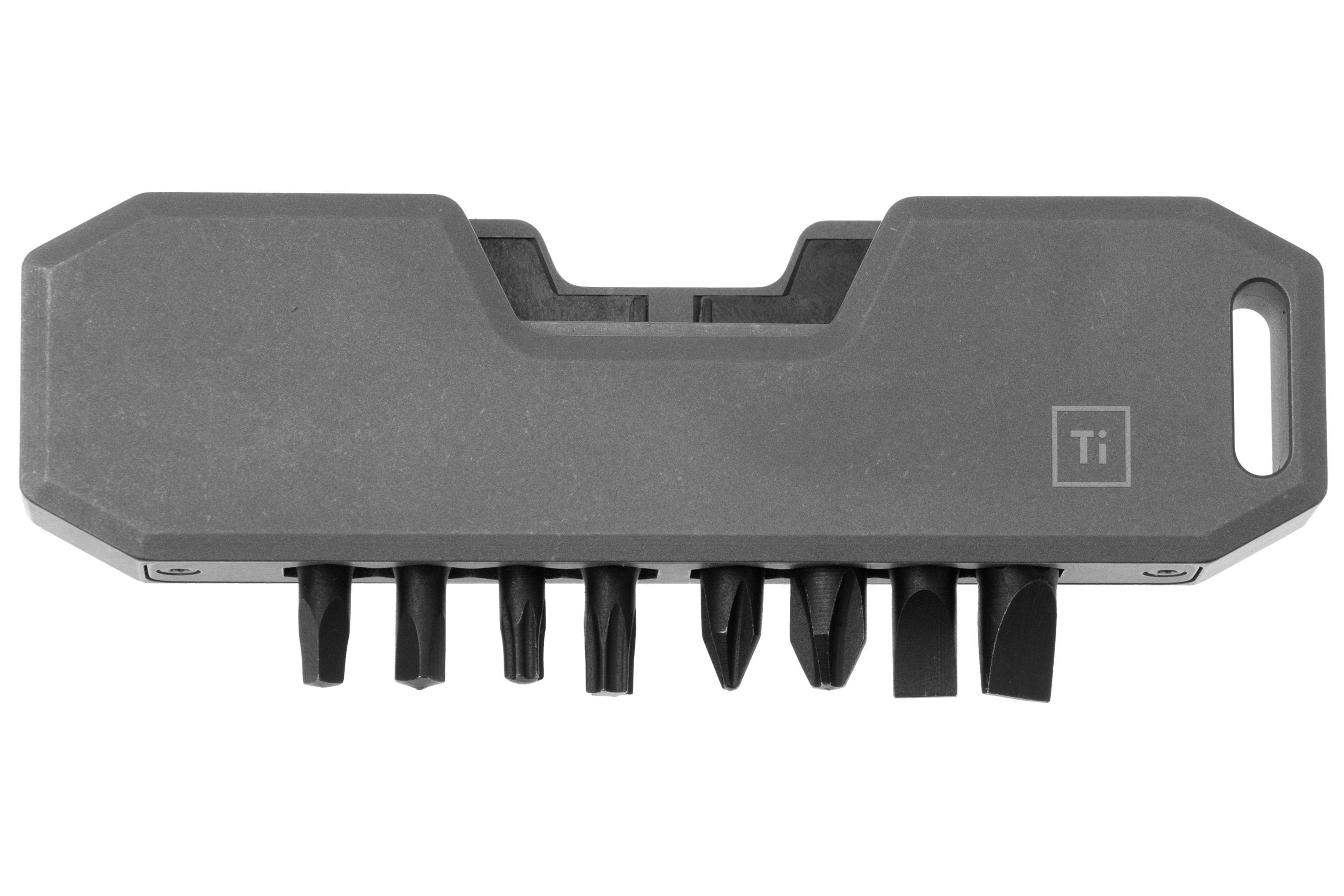 Big Idea Design Bit Bar BB-SW Stonewashed Titanium, bit-driver met ...