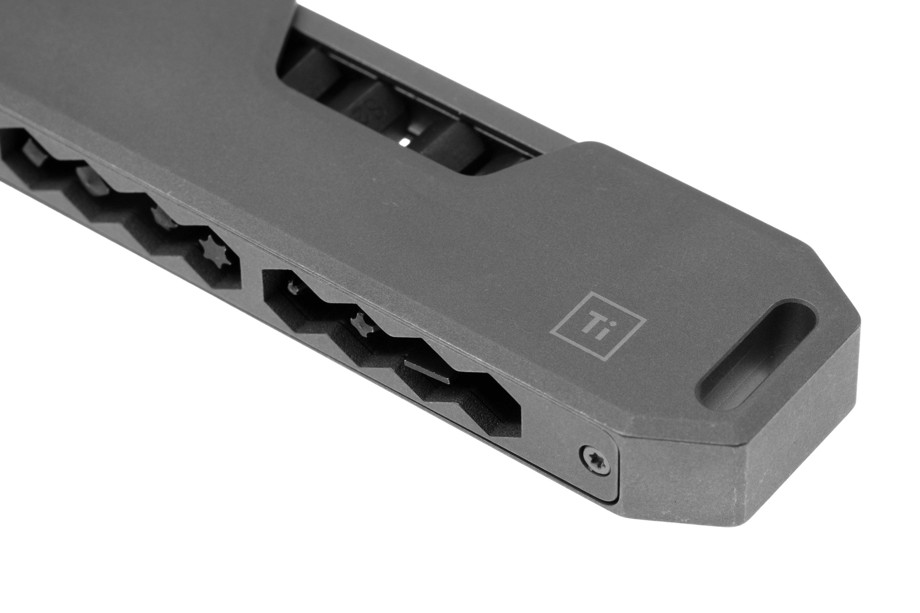 Big Idea Design Bit Bar BB-SW Stonewashed Titanium, bit-driver with ...