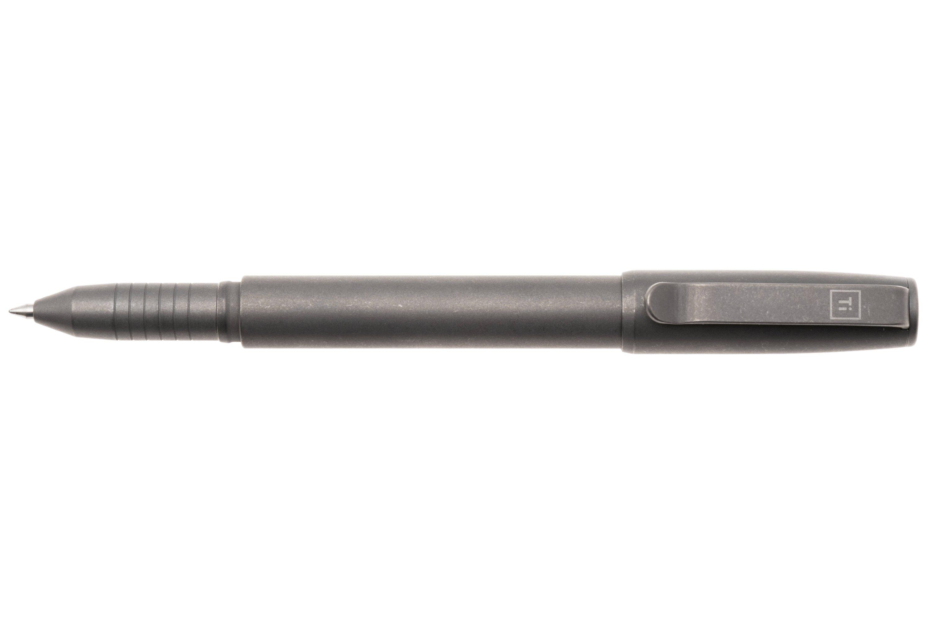 Big Idea Design Base Line Capped Pen BS-CA-SW Stonewashed Titanium ...
