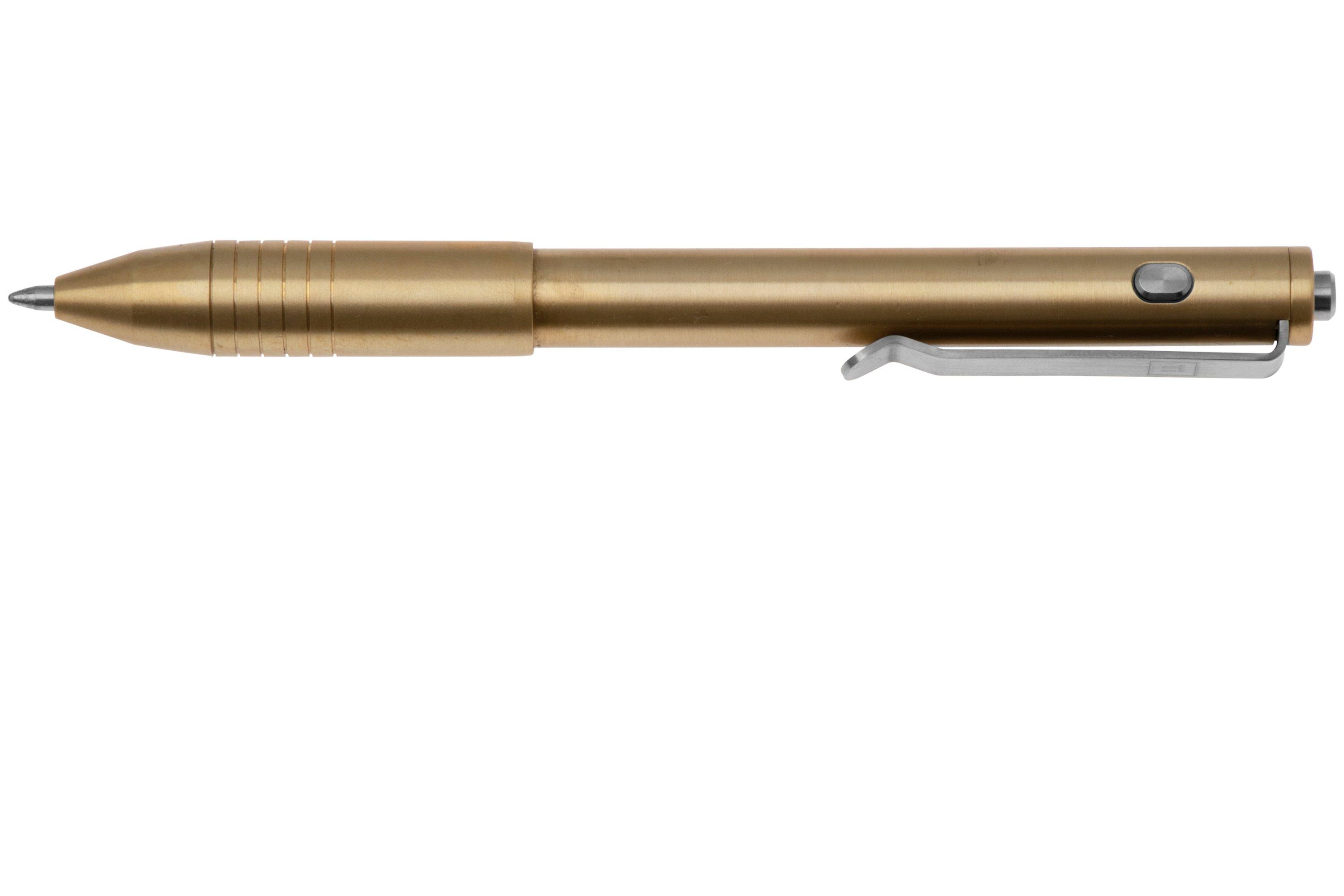 Big Idea Design Dual Side Click Pen DSC-BS Brass, auto-adjusting ...