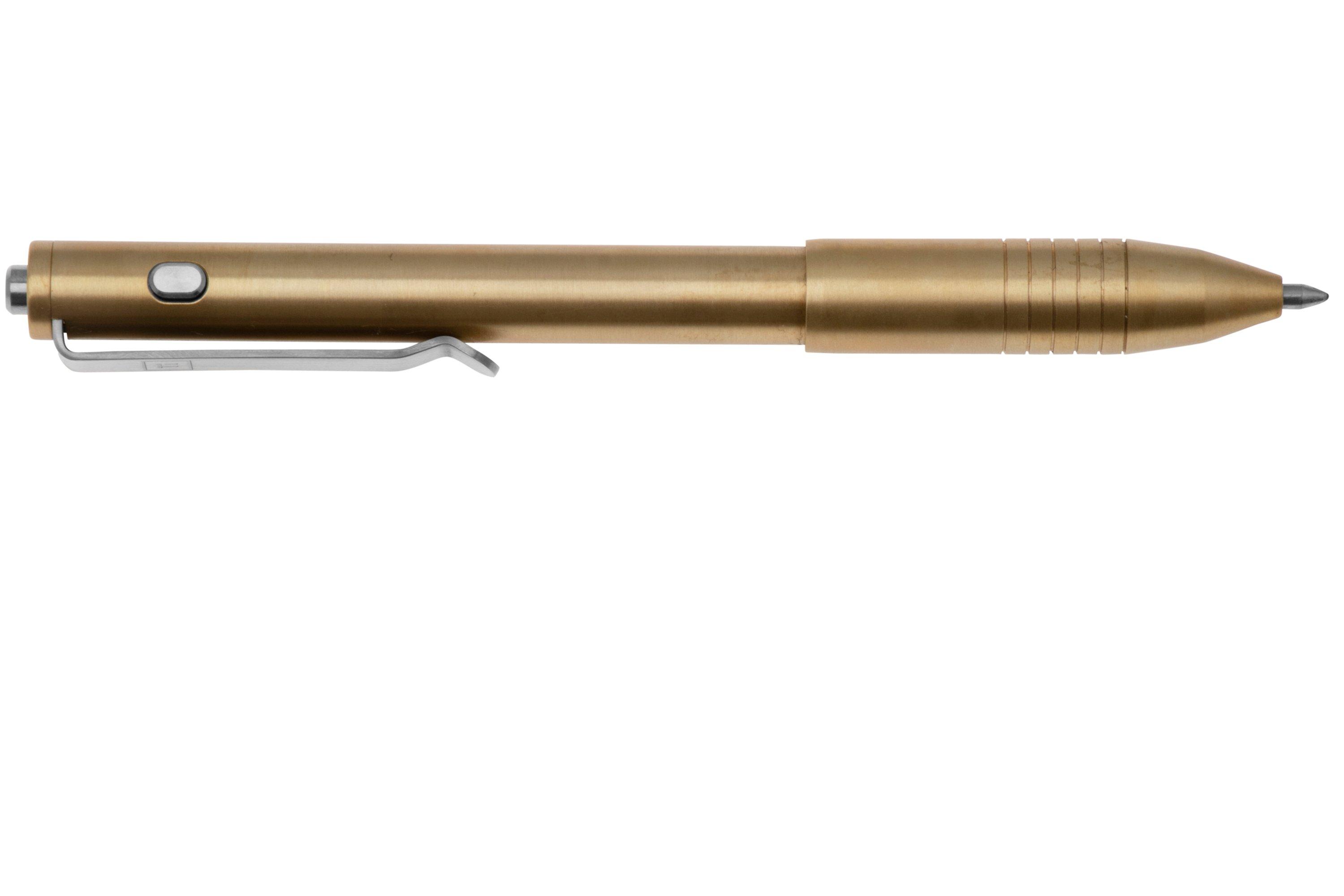 Big Idea Design Dual Side Click Pen DSC-BS Brass, auto-adjusting ...