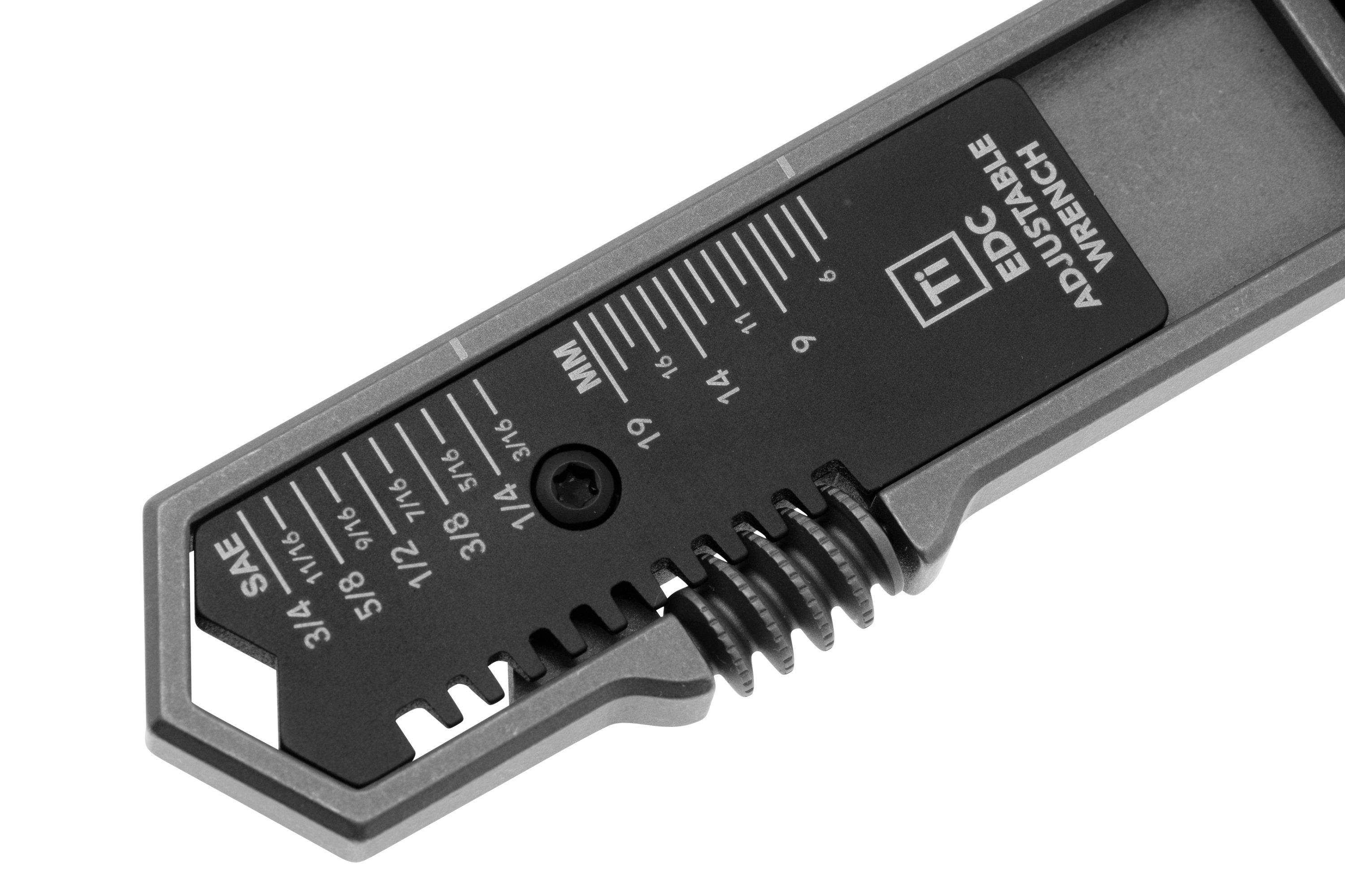 Big Idea Design Ti EDC Wrench EDC-WRENCH Stonewashed Titanium ...