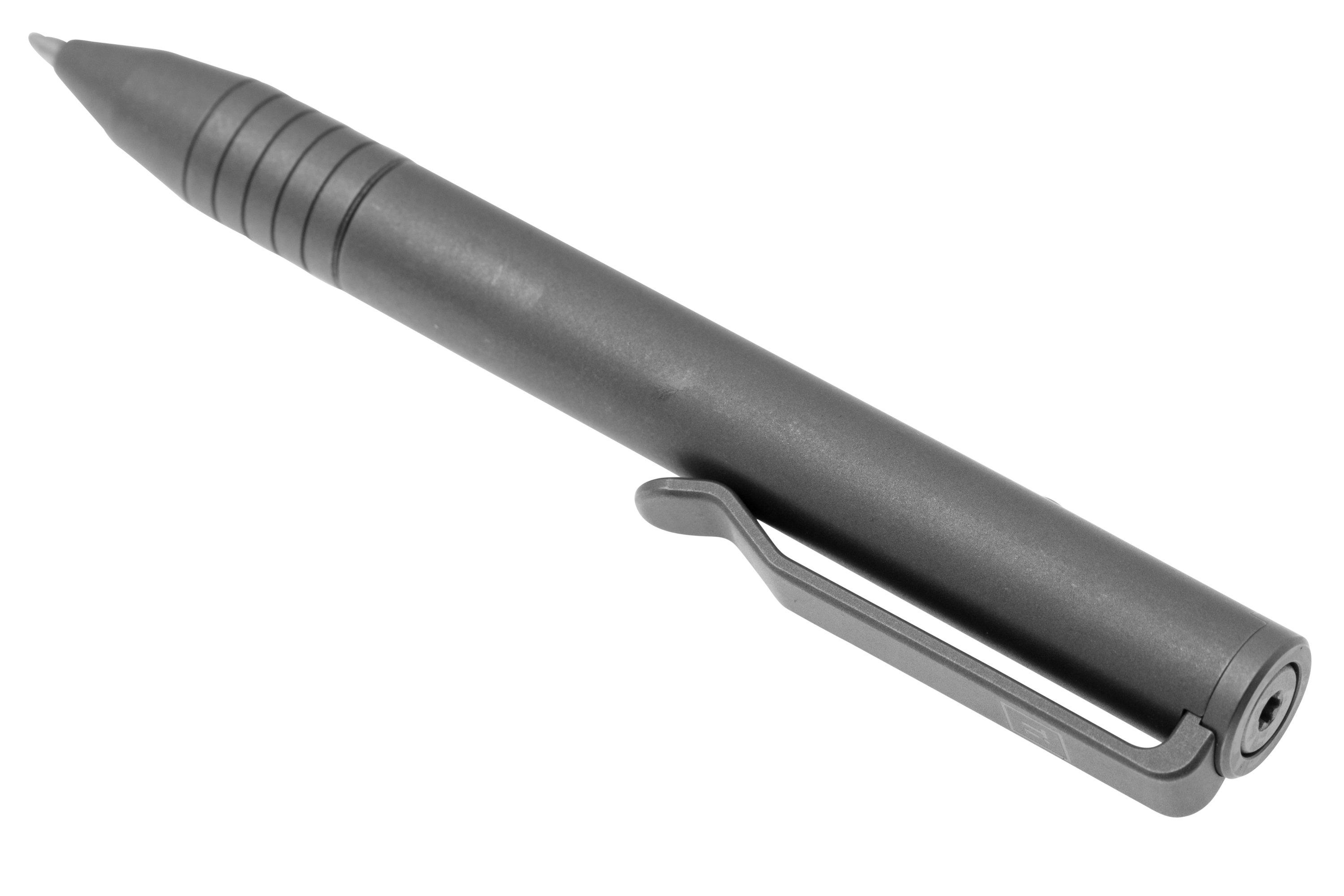 Big Idea Design Mini Bolt Action Pen MBA-SW Stonewashed Titanium ...
