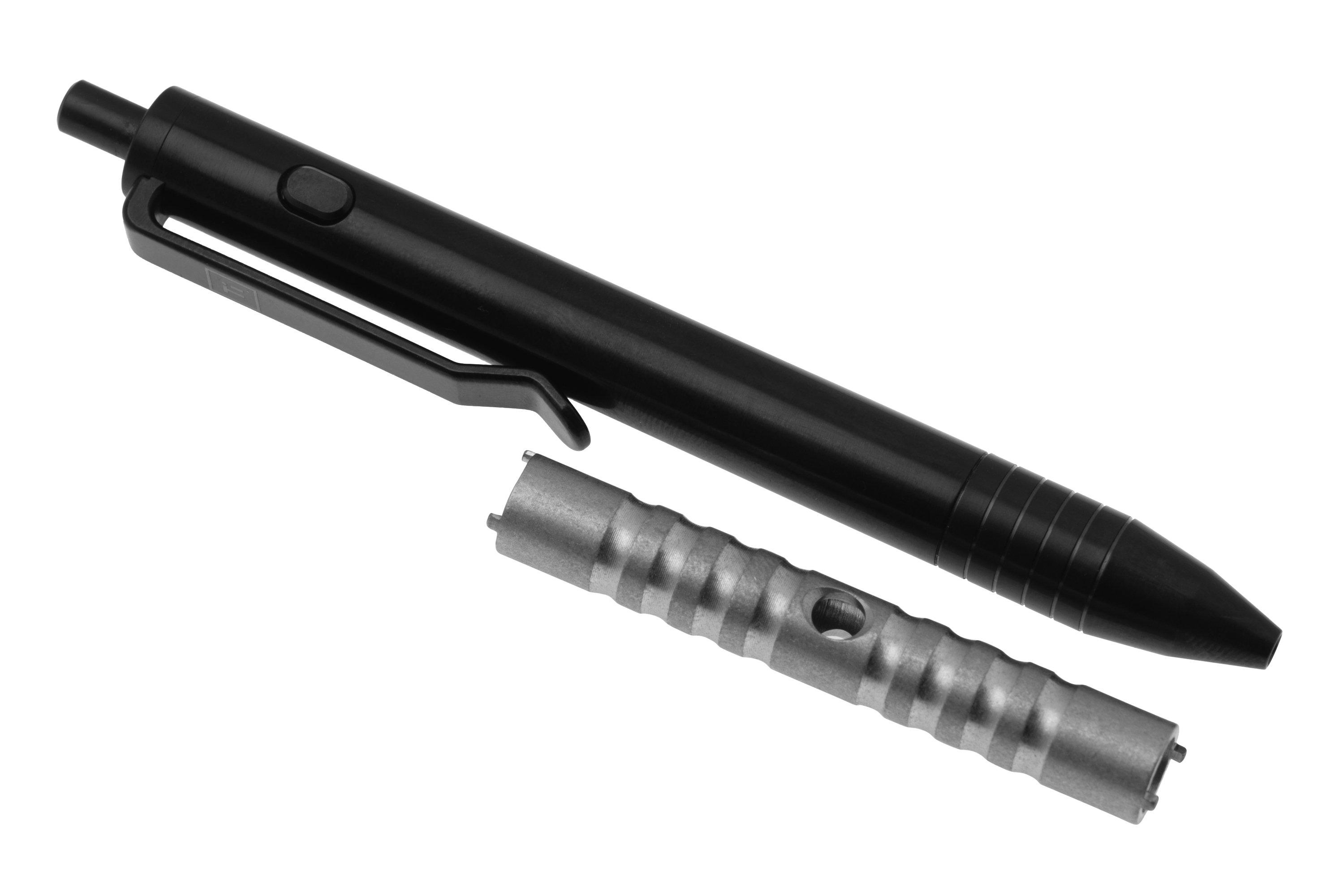 Big Idea Design Mini Dual Side Click Pen MDSC-DLC Black DLC Titanium ...