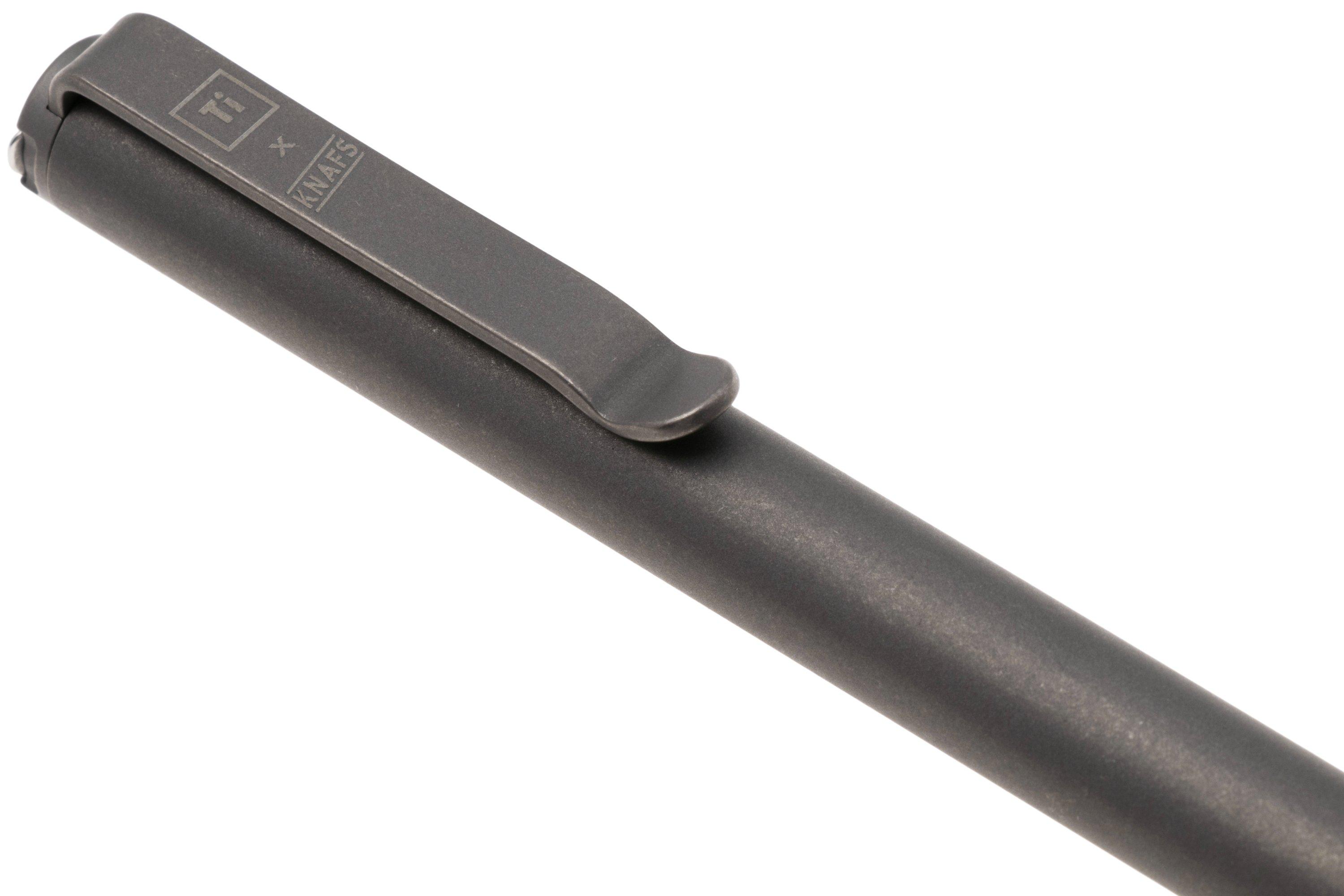 Big Idea Design X Knafs Sancho Pen SANCHO-TI Stonewashed Titanium ...