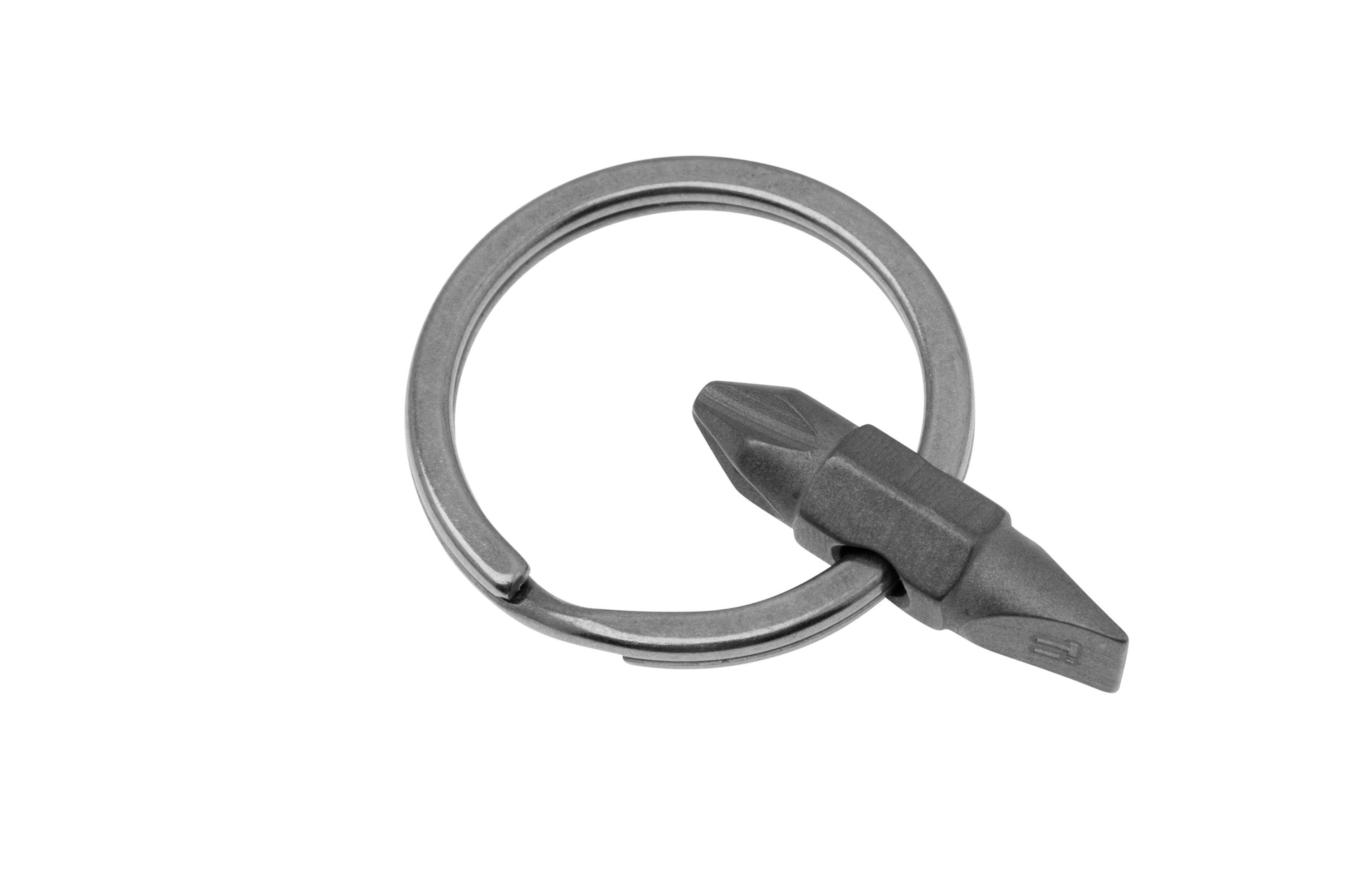 Big Idea Design Titanium Pocket Bit Hex TI-PB-HEX Stonewashed Titanium ...