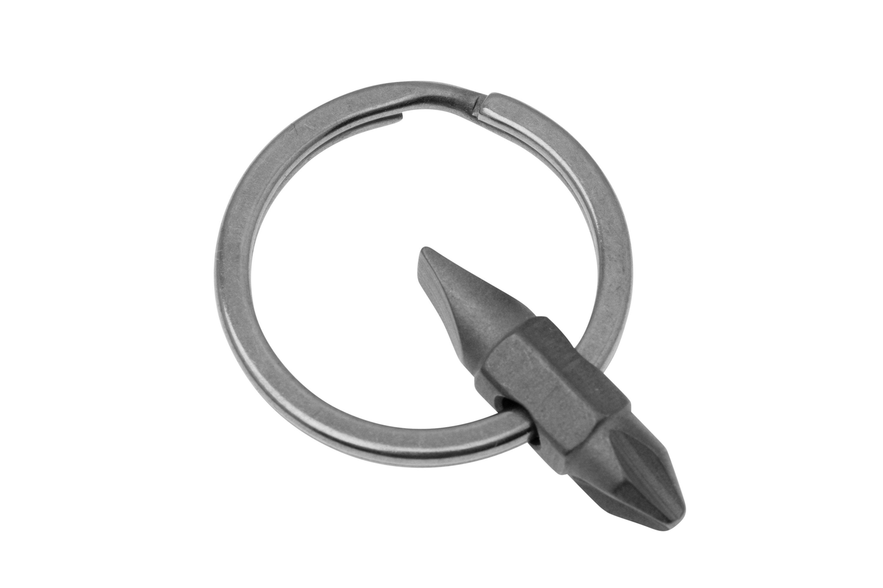 Big Idea Design Titanium Pocket Bit Hex TI-PB-HEX Stonewashed Titanium ...