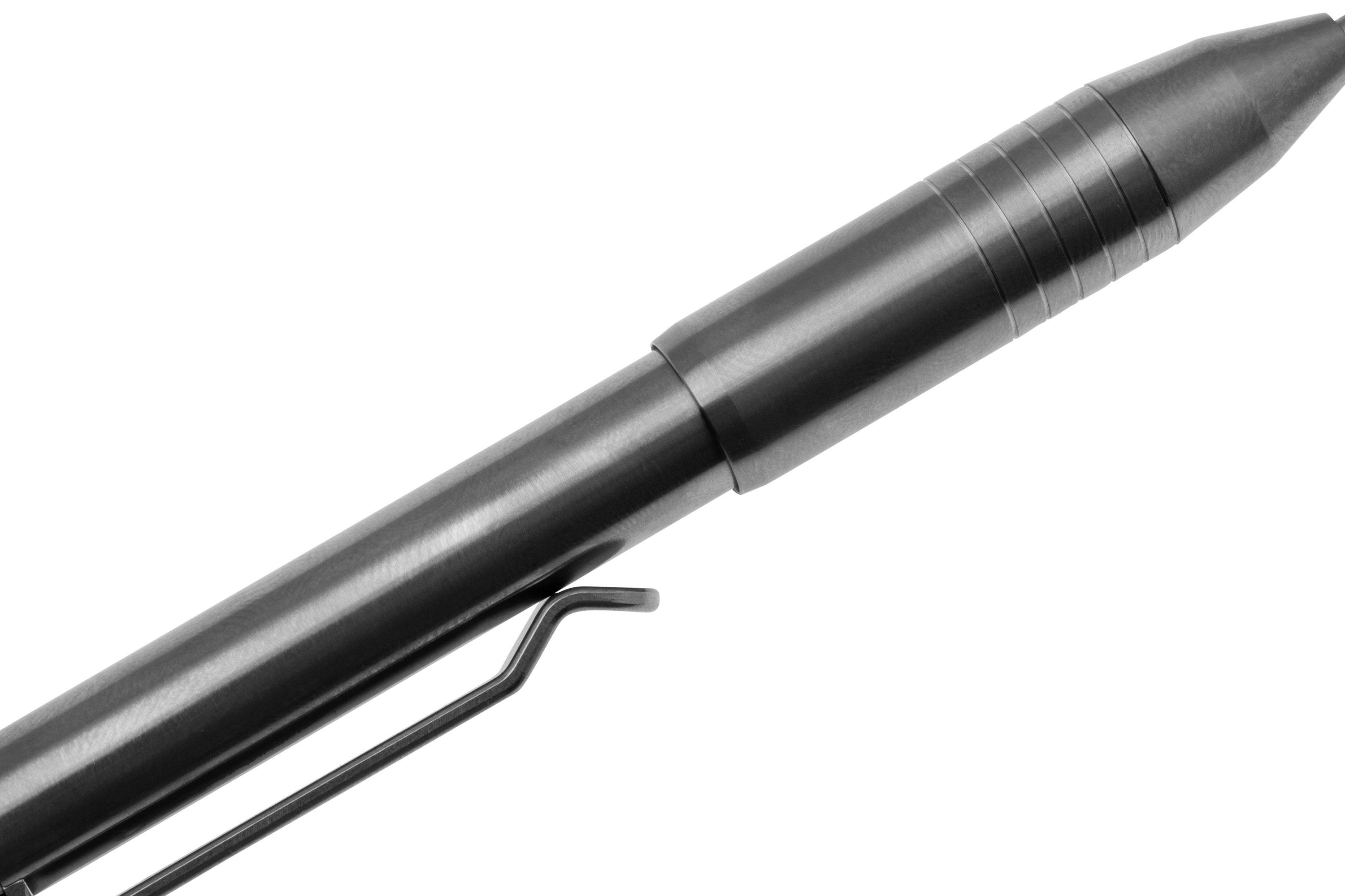 Big Idea Design Ti Pocket Pro Pen TI-PP-RW Raw Titanium, auto-adjusting ...