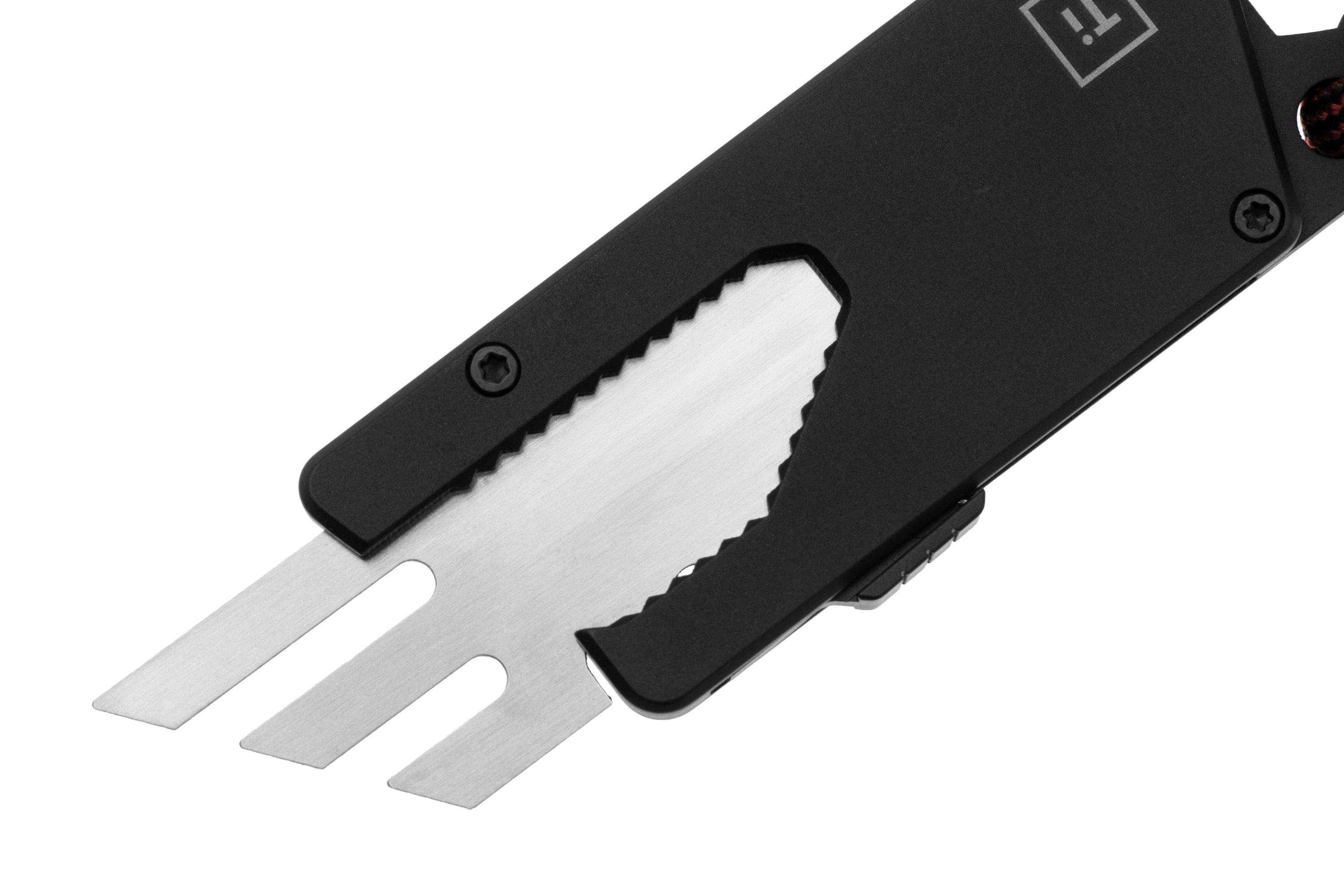 Big Idea Design TPT Slide Titanium Pocket Tool TPT-BK Matte Black ...