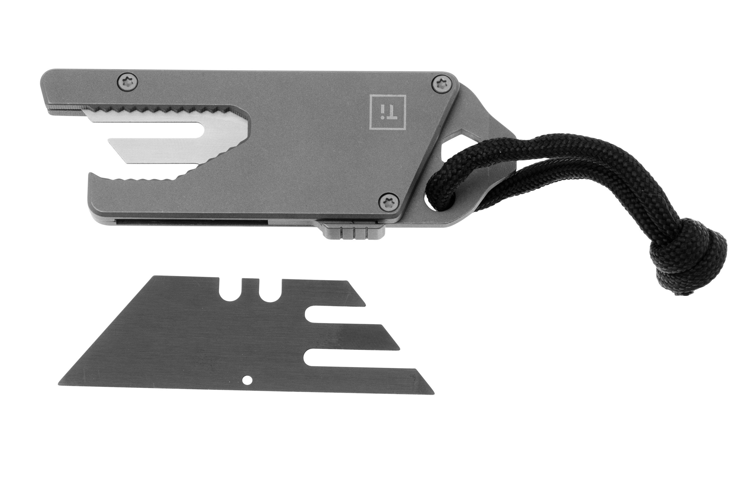 Big Idea Design TPT Slide Titanium Pocket Tool TPT-SW Stonewashed ...