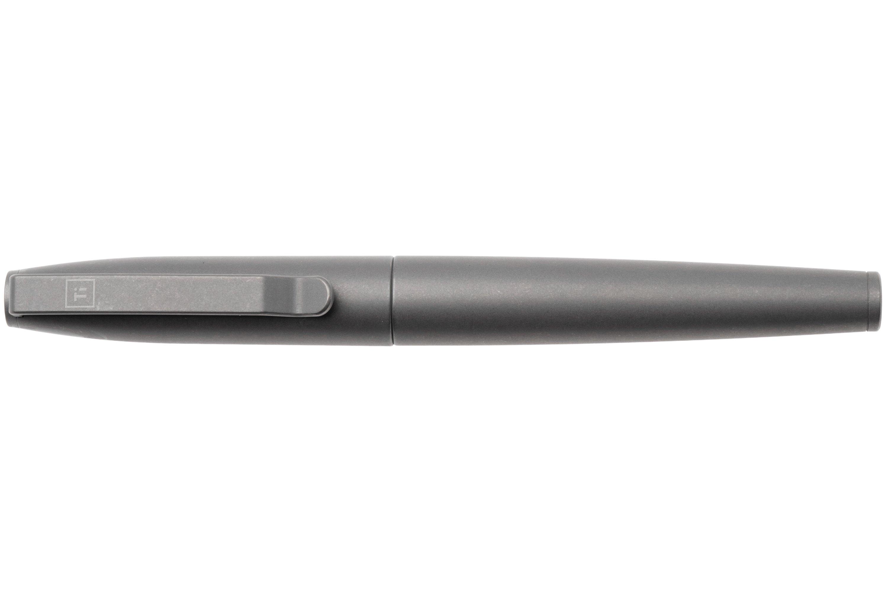 Big Idea Design Ti Ultra Pen ULTRA-TI-SW Stonewashed Titanium, penna ...