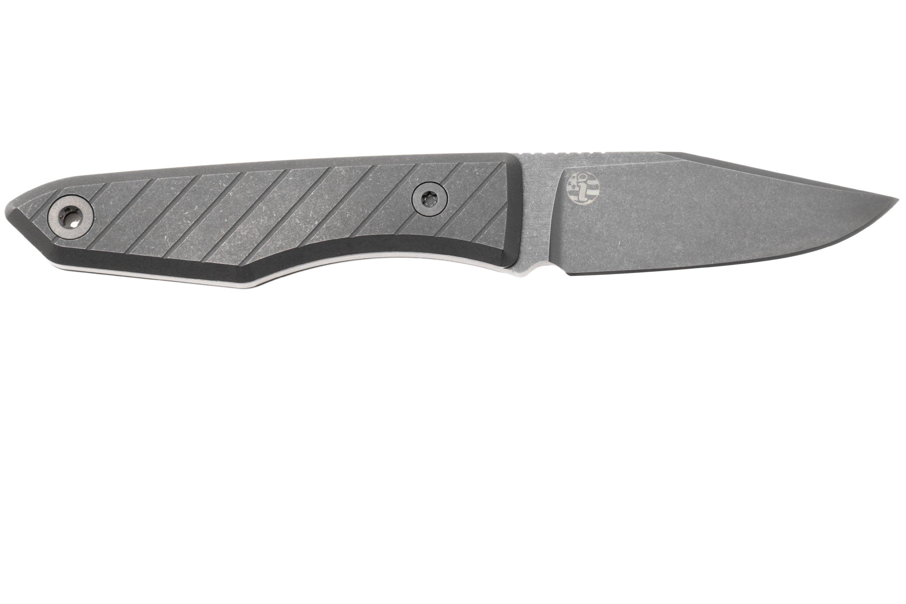 Big Idea Design USA Ti Lookout Fixed Blade USA-LO-MGC Stonewashed ...