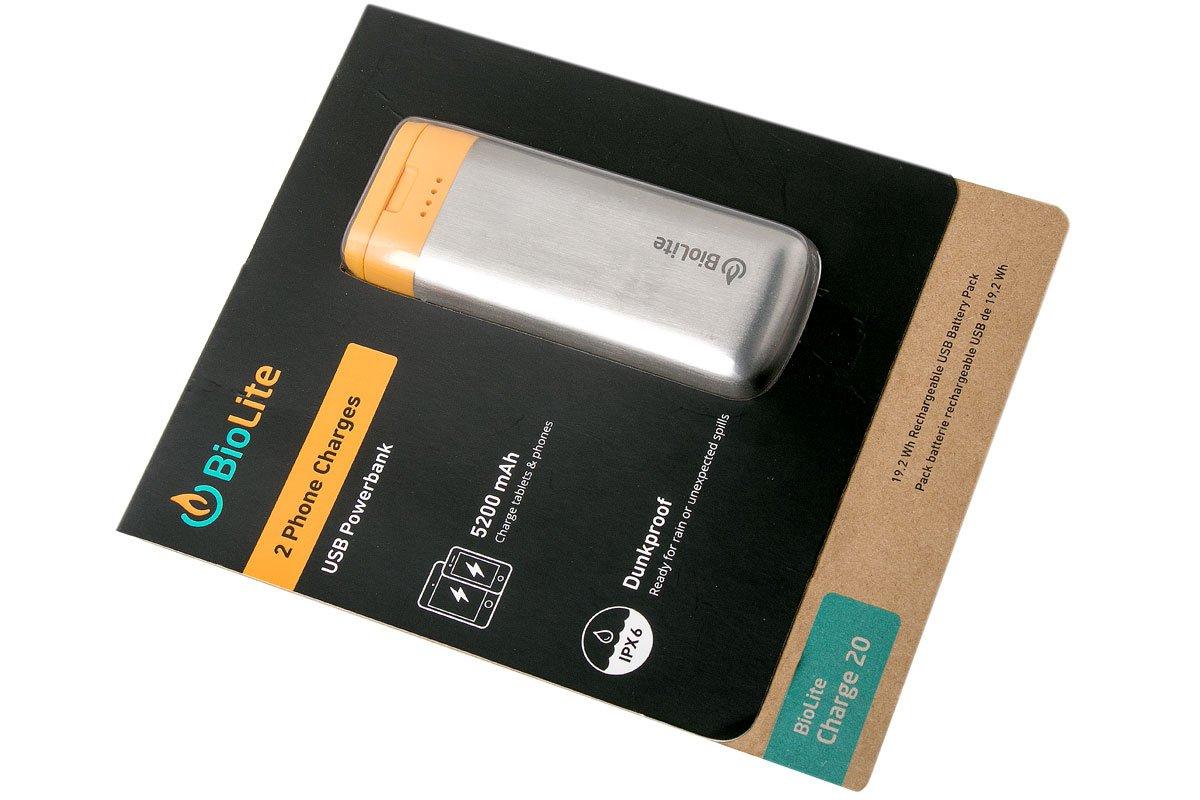 BioLite Charge 20 power bank, 5200 mAh | Compras con ventajas en ...